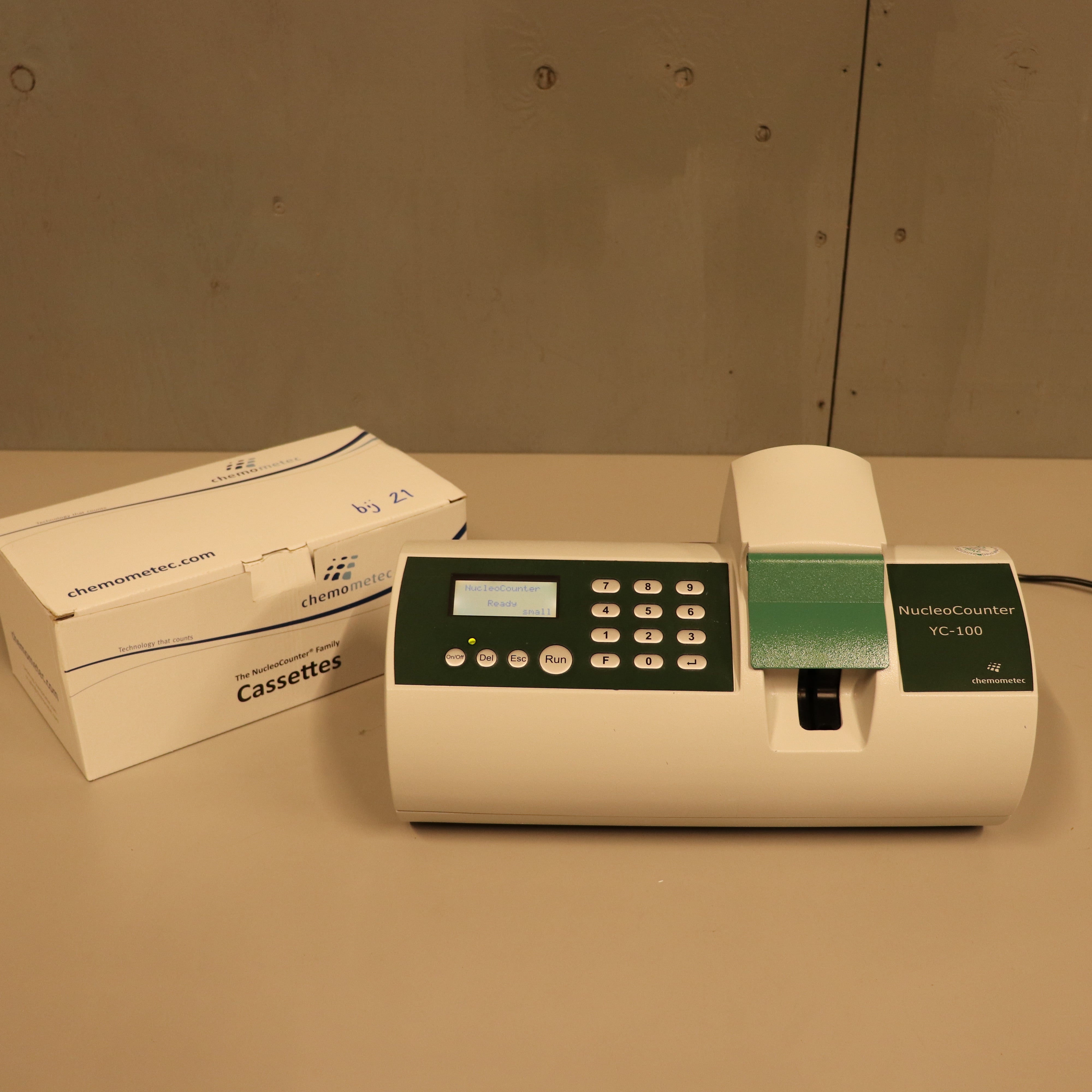 Chemometec Nucleocounter Automated Yeast Cell Counter Yc 100