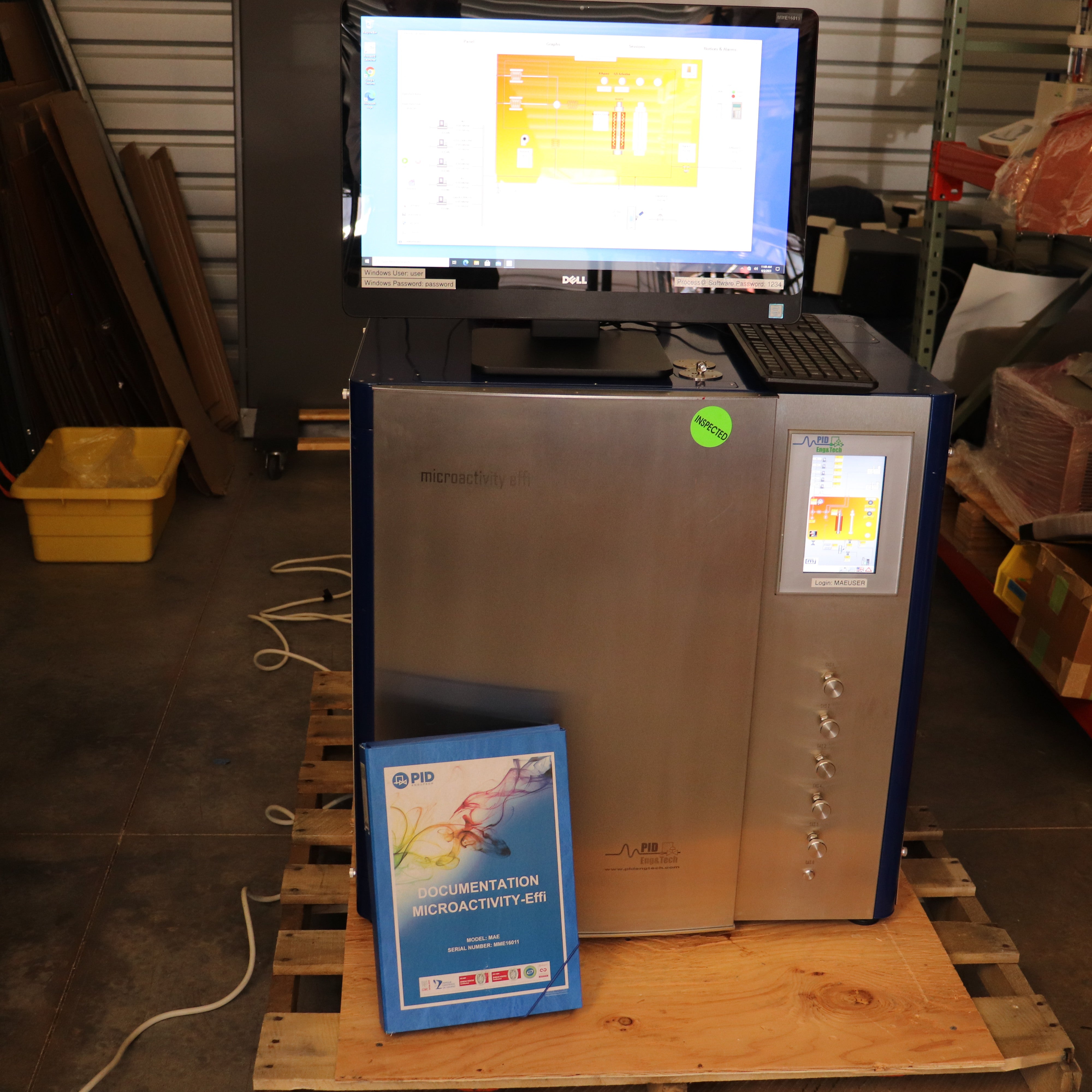 PID Micromeritics Microactivity Effi Automated Catalytic Microreactor