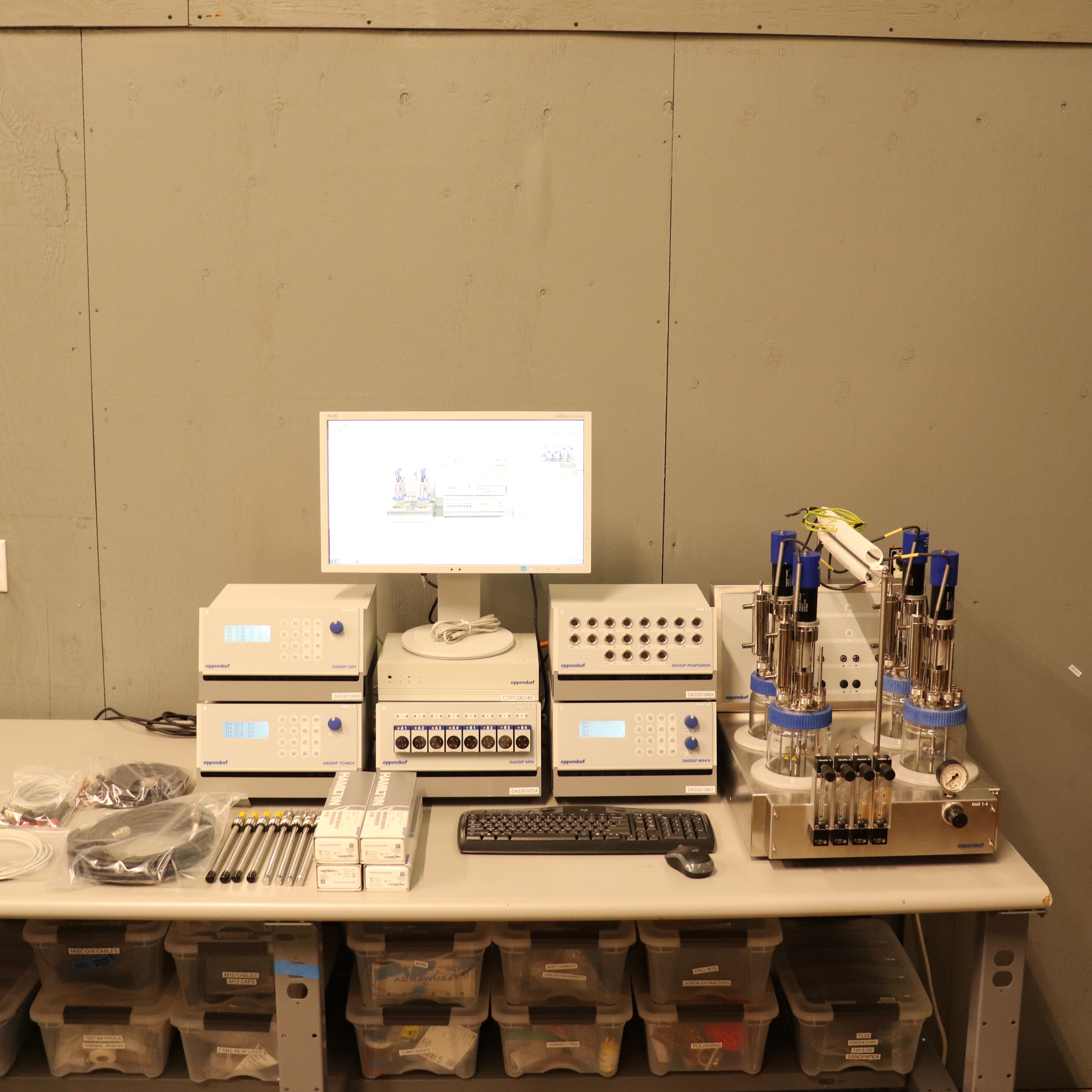 Eppendorf DASGIP 4-Fold Parallel Bioreactor System with Process Comput