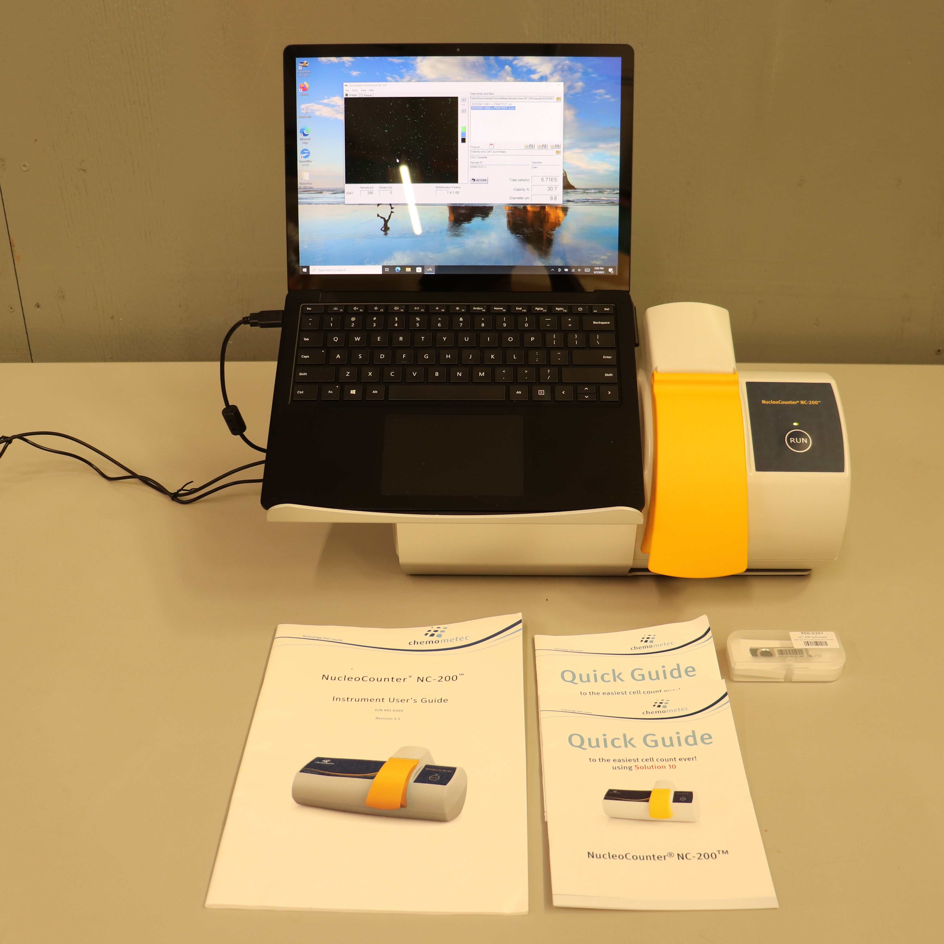 Chemometec NucleoCounter NC-200 Automated Cell Counter 900-0201