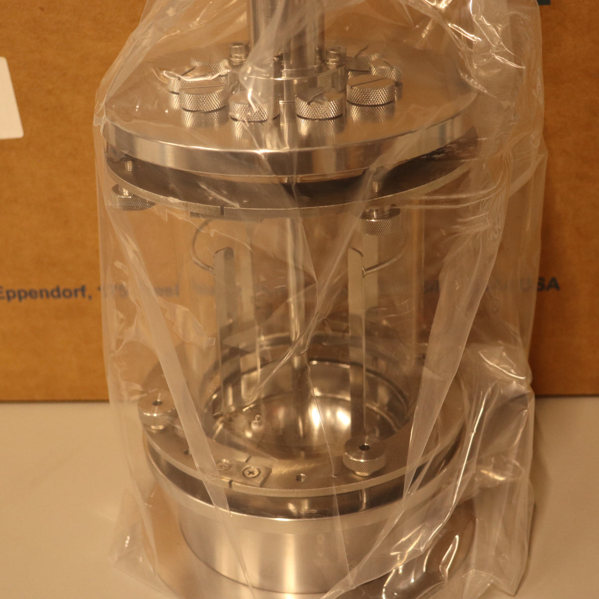 Eppendorf BioFlo 320 Glass Vessel Bioreactor 1L SS Dished Bottom M1379