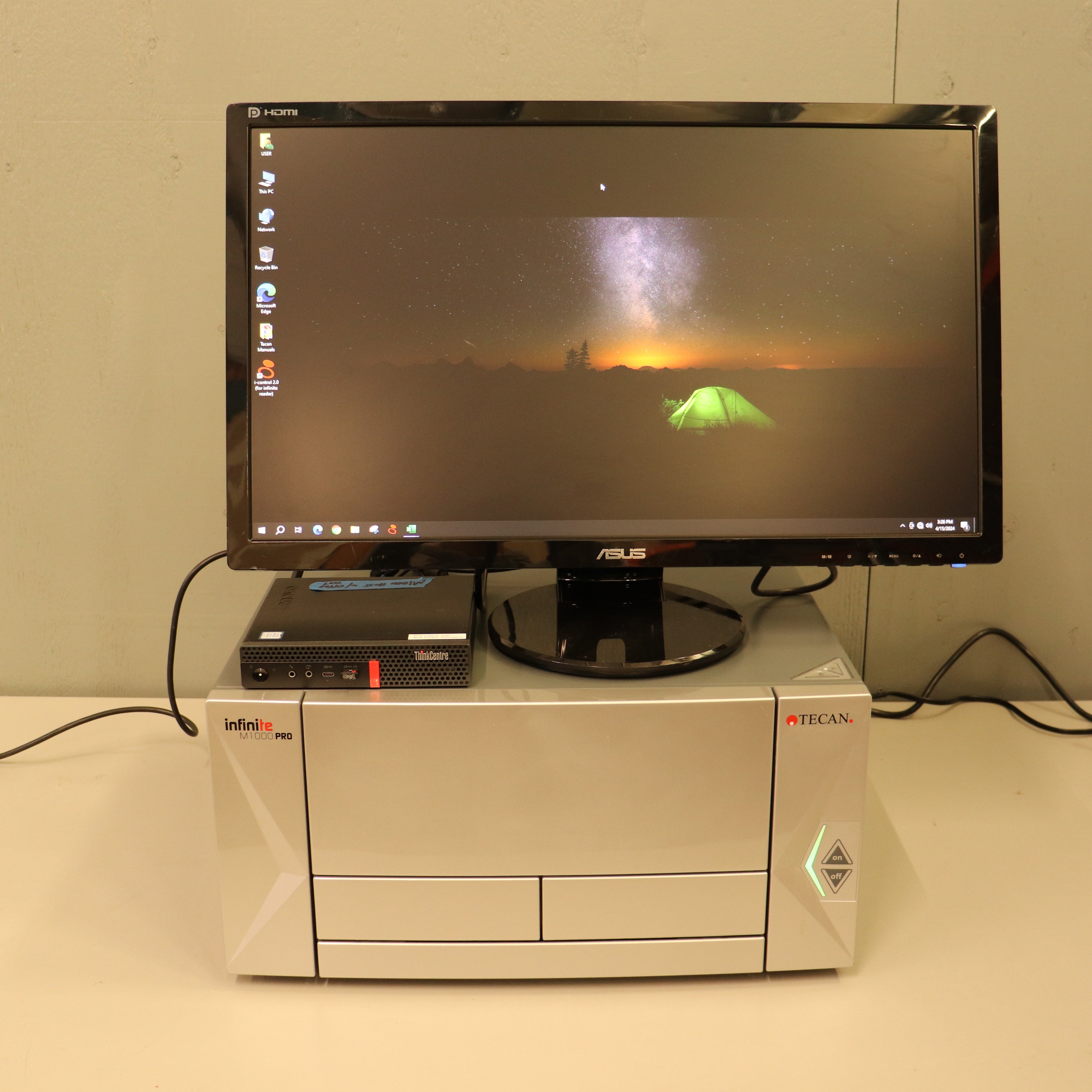 Tecan Infinite M1000 Pro Plate Reader ABS FL-top