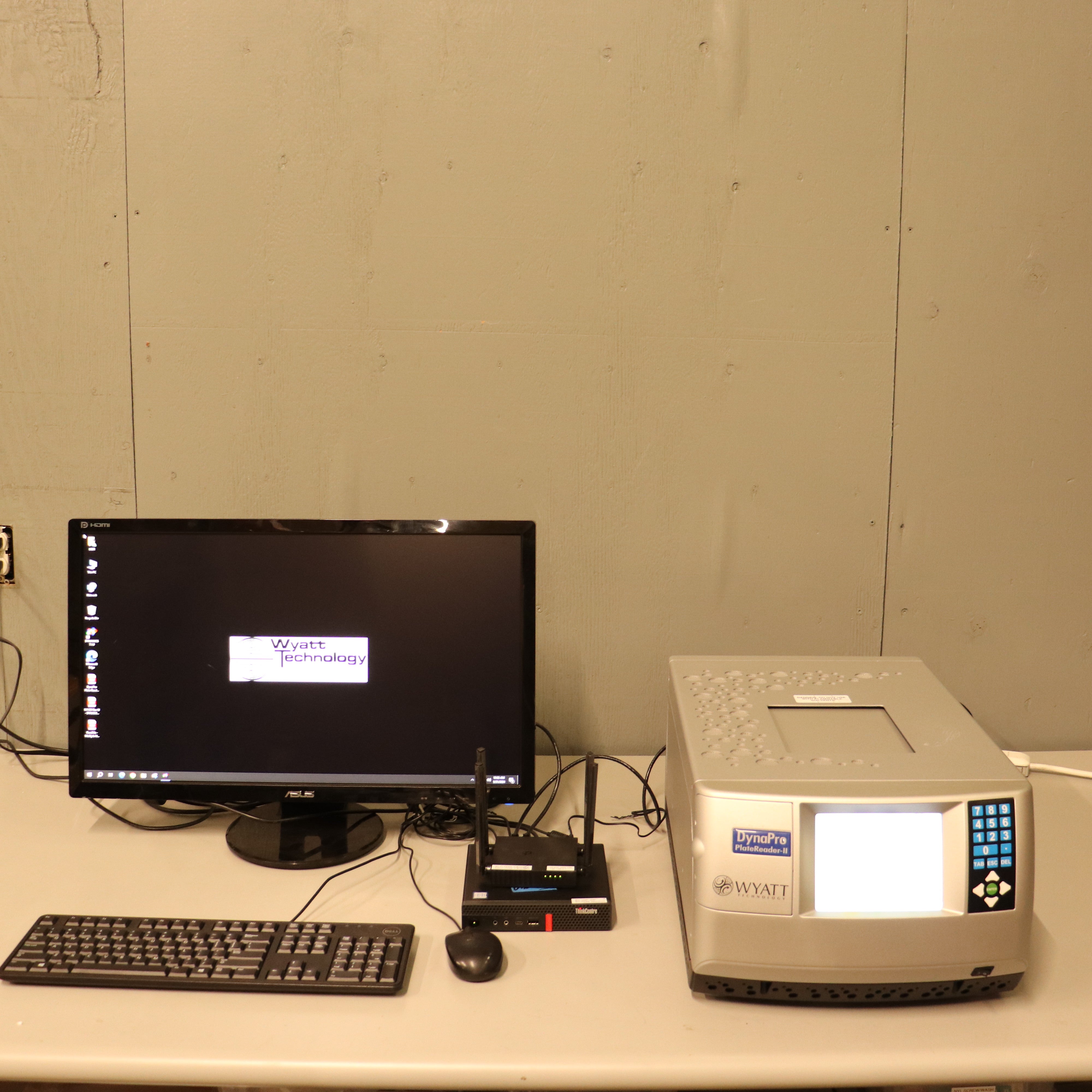 Wyatt DLS Dynamic Light Scattering DynaPro PlateReader II WPR2-06 w/ P