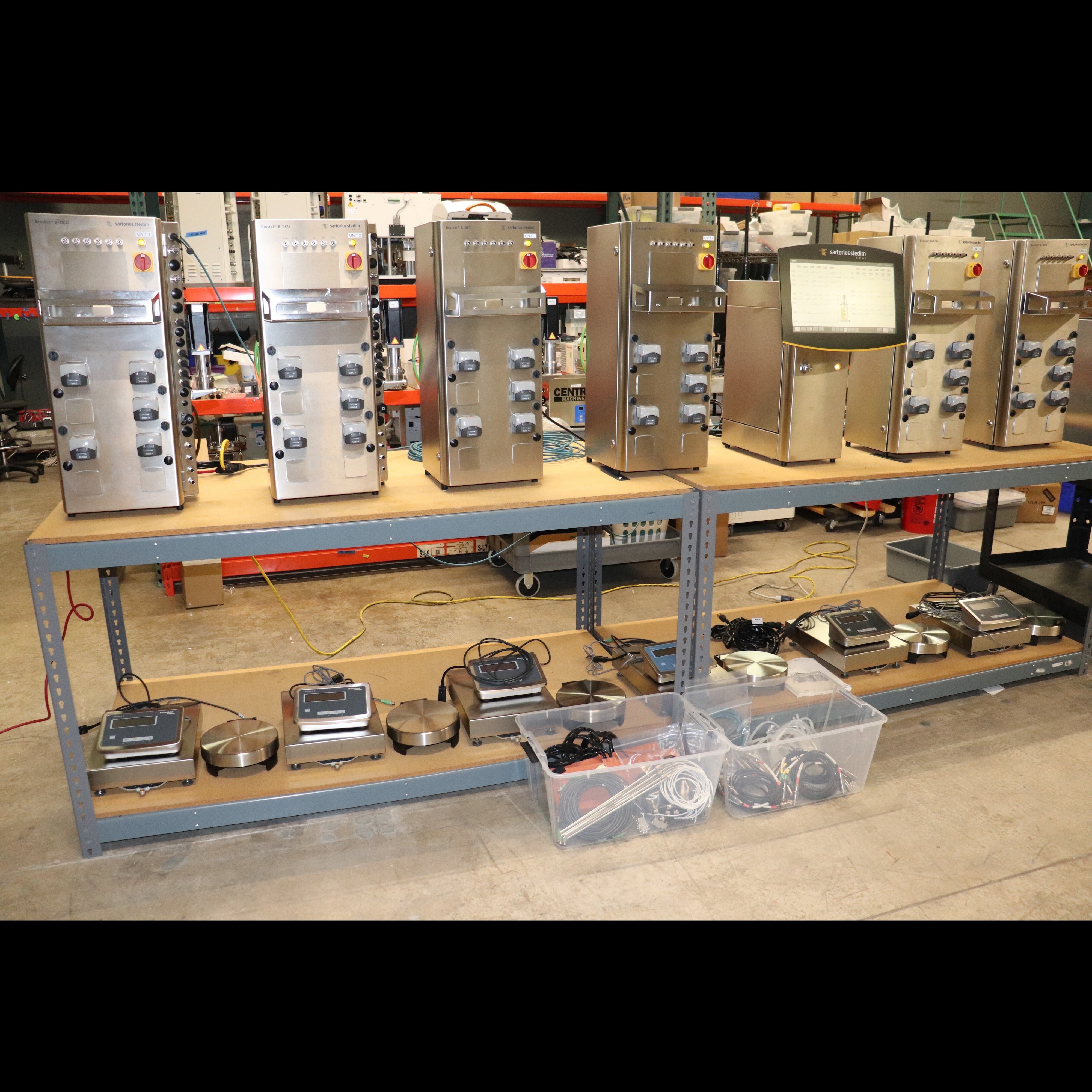 Sartorius Biostat B-DCU Fermenter with 6 Bioreactor Stations