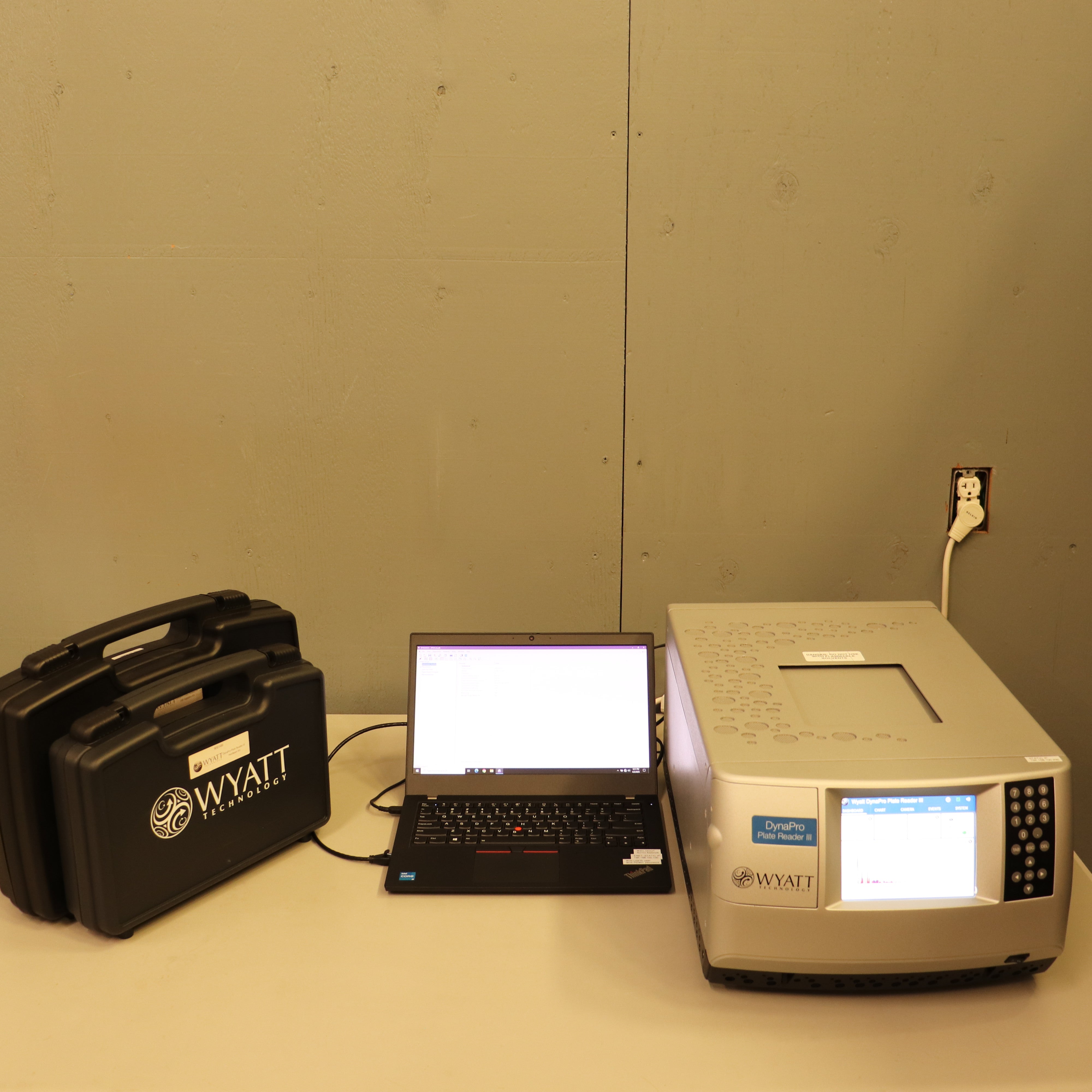 Wyatt DLS Dynamic Light Scattering DynaPro PlateReader III WPR3-01