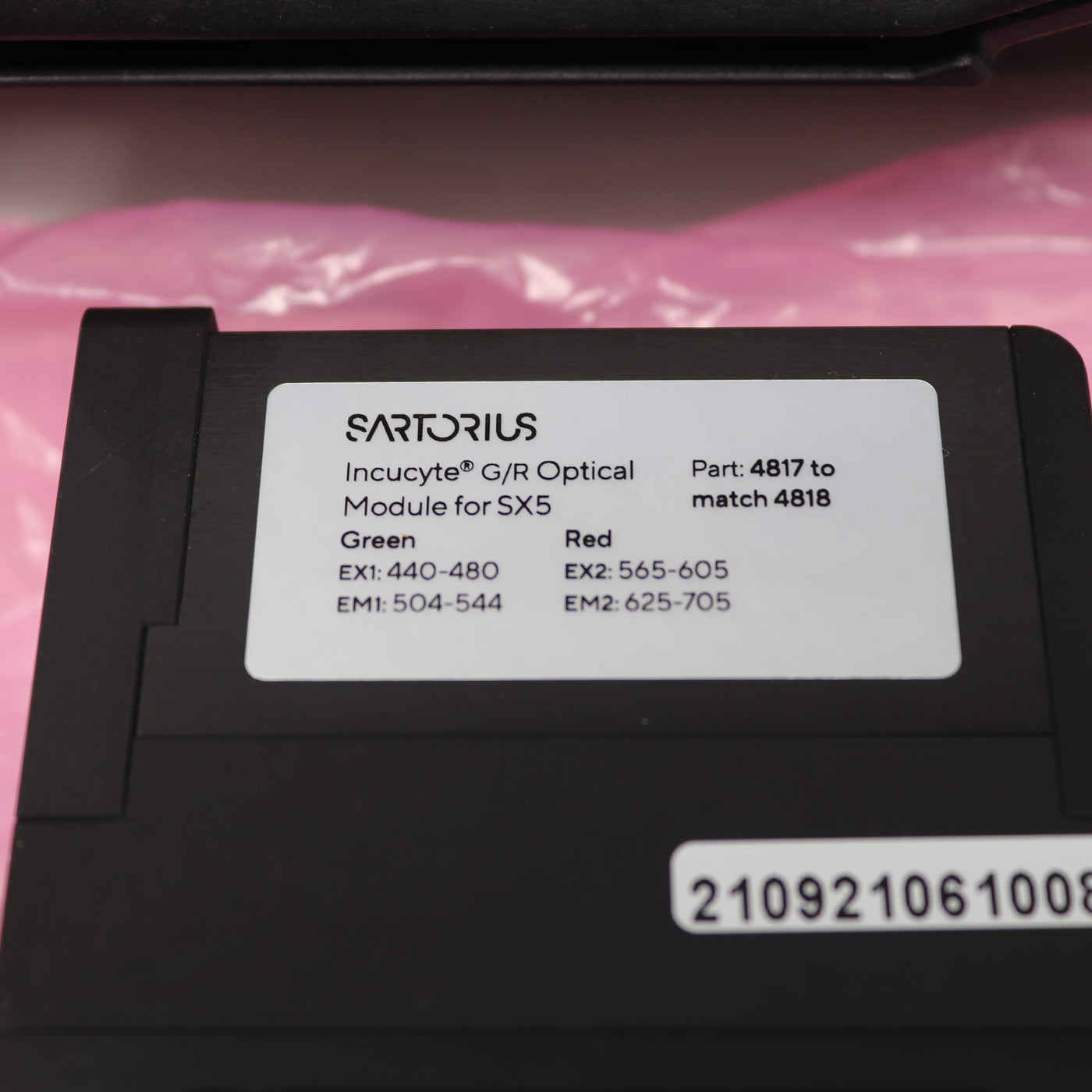 Sartorius Incucyte SX5 G/R Optical Module Set 4832