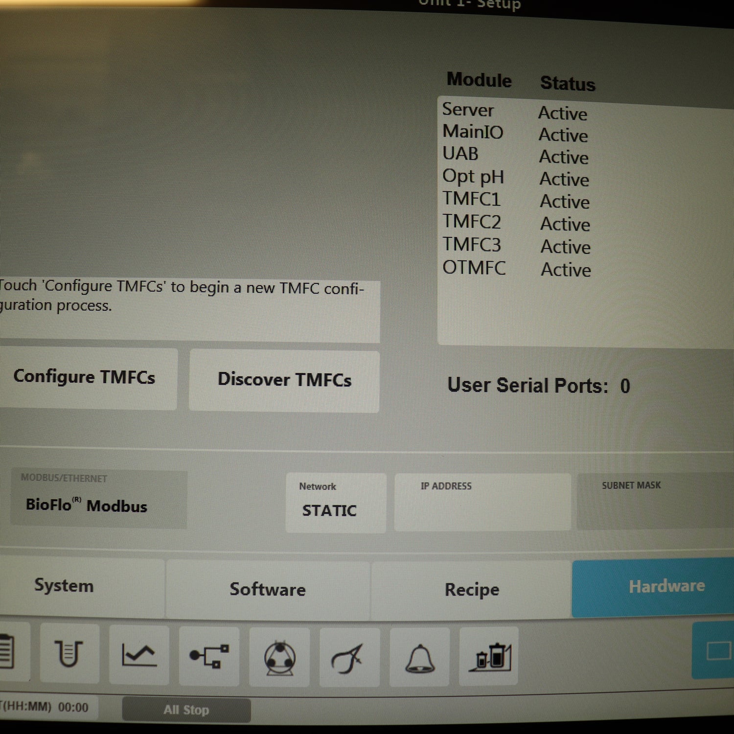 Eppendorf BioFlo 320 Bioprocess Control Station Fermenter Bioreactor