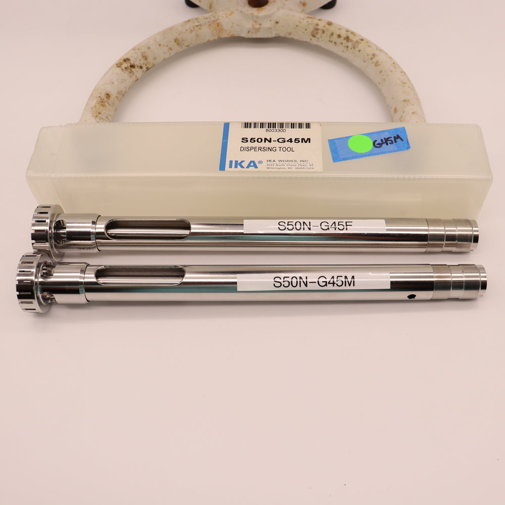 Ika Ultra Turrax T50 B S1 Basic Homogenizer w/ Stand & 2 Dispersing El