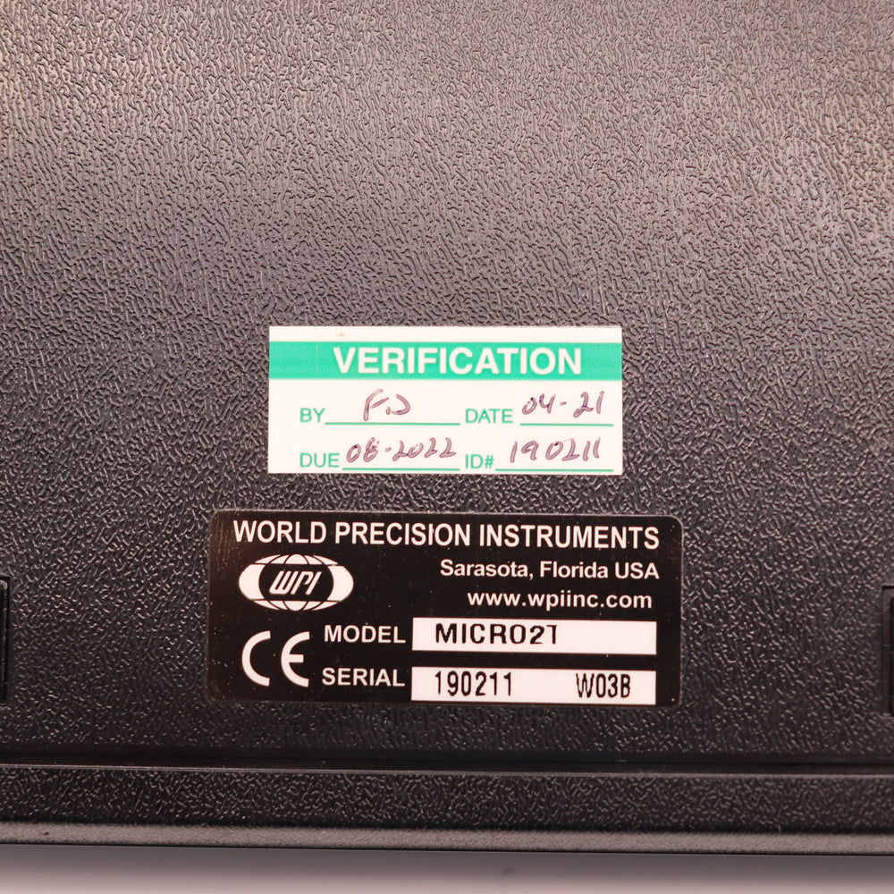 WPI Nanoliter 2020 w/ Micro-2T SmartTouch Controller + 300704 Injector