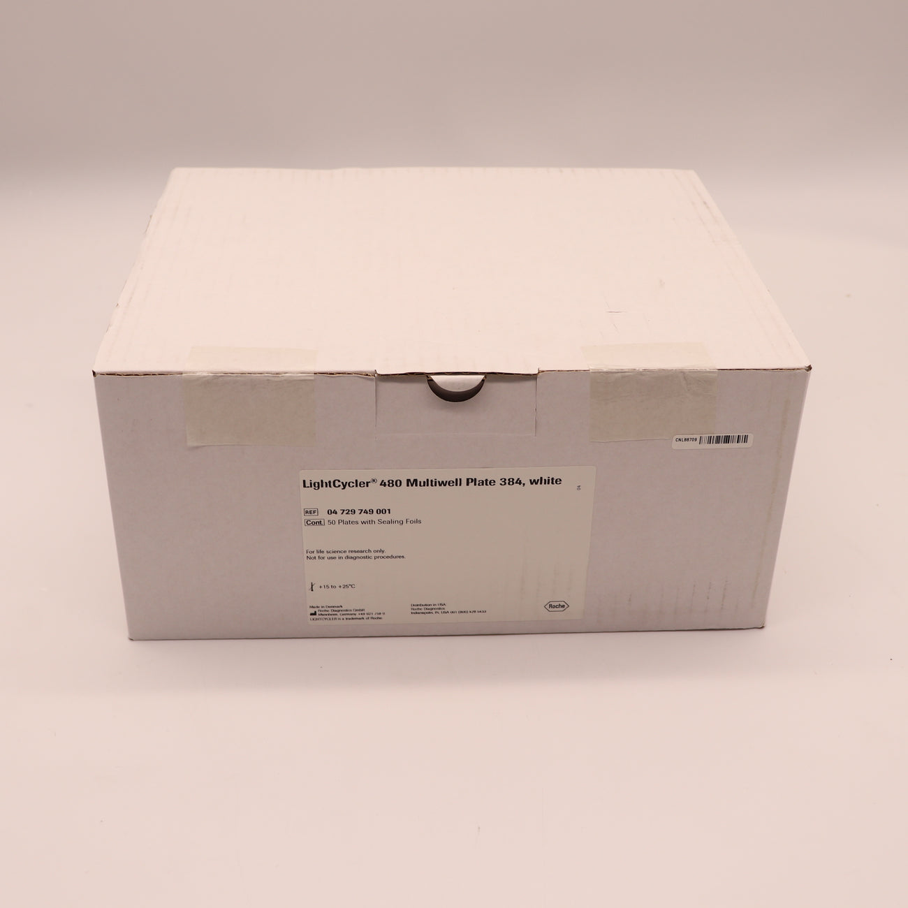 Roche LightCycler 480 Multiwell Plate 384, White W/ Sealing Foils 0472