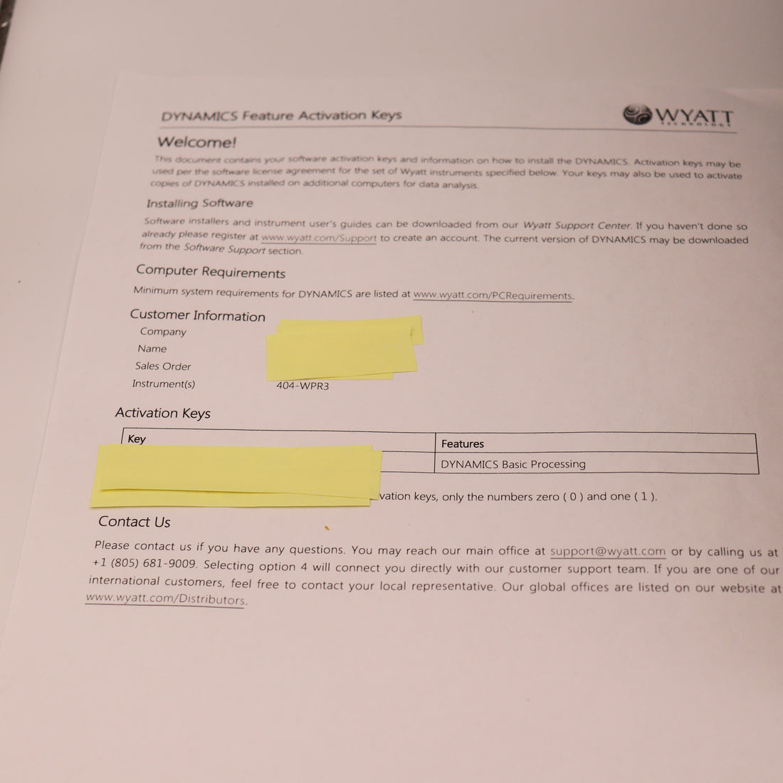 Wyatt DLS Dynamic Light Scattering DynaPro PlateReader III WPR3-01