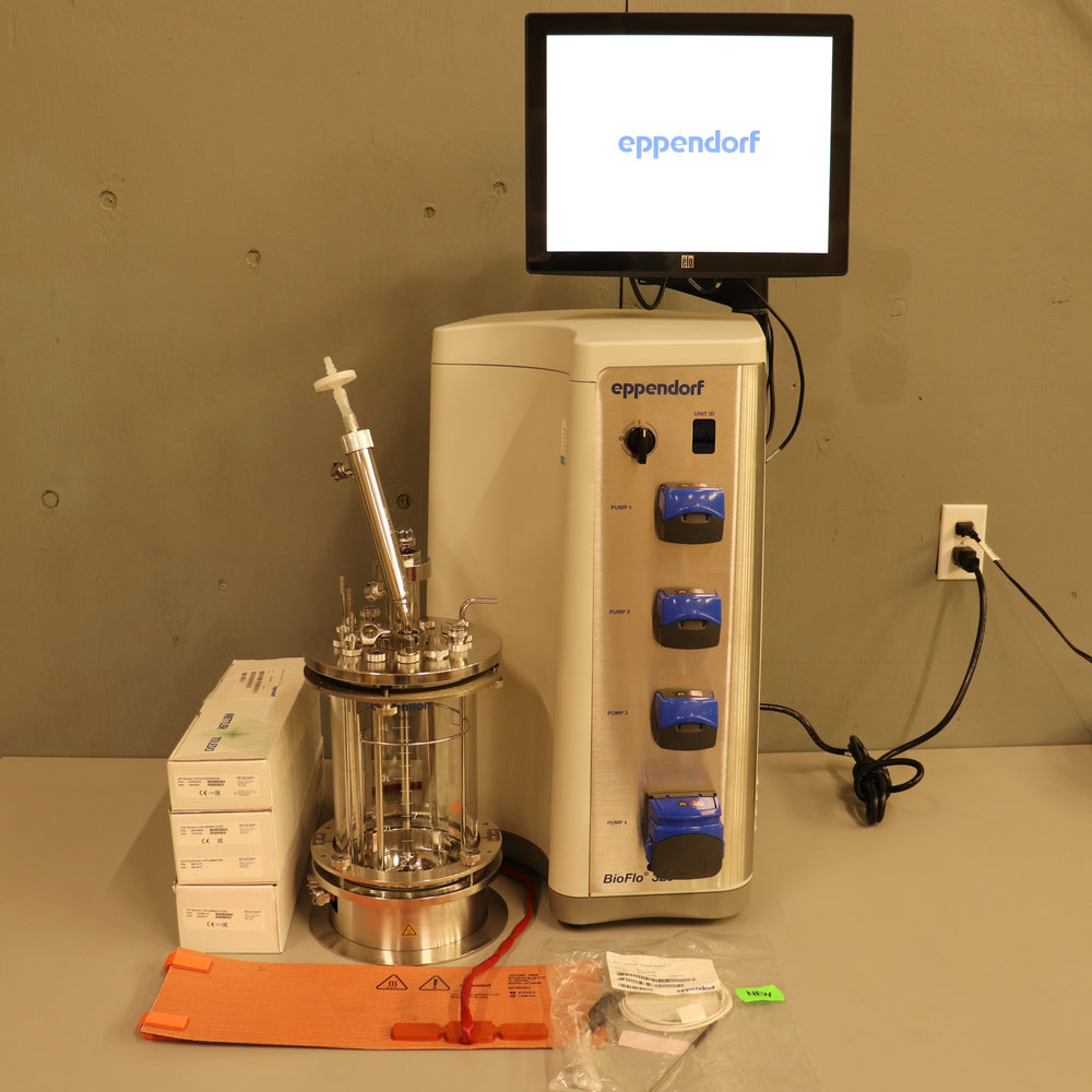 Eppendorf BioFlo 320 Bioprocess Control Station Fermenter Bioreactor w