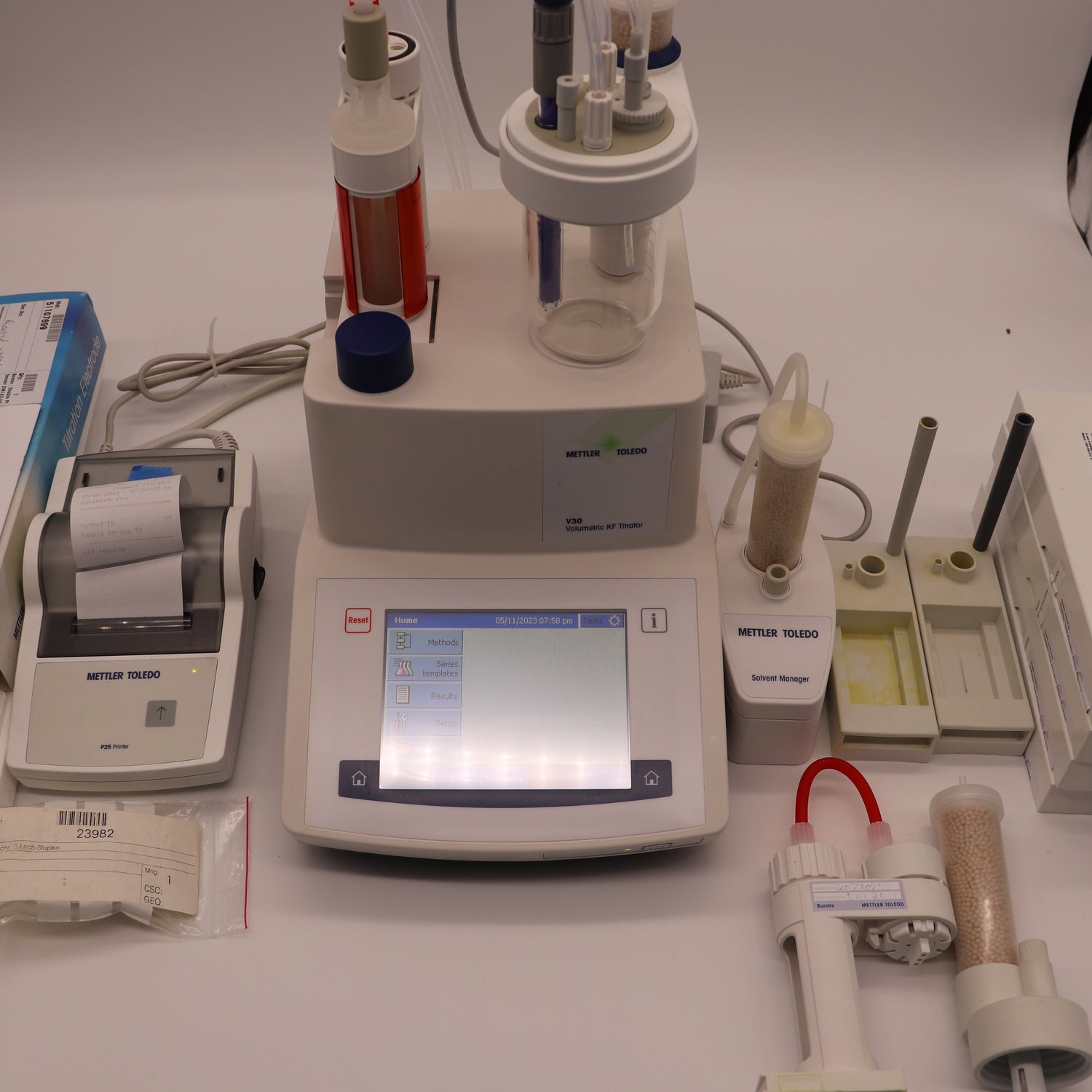 Mettler Toledo V30 Compact Volumetric KF Titrator
