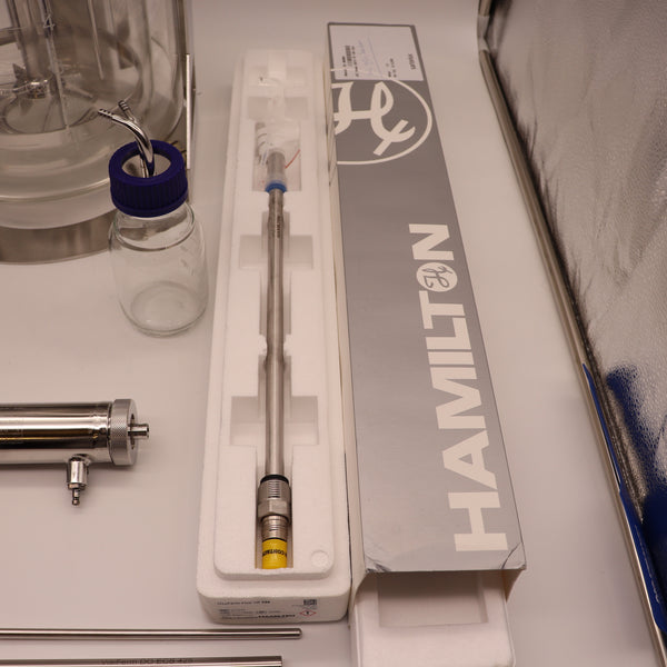 Sartorius Stedim 10L Double Wall Glass Bioreactor Fermenter Univessel-