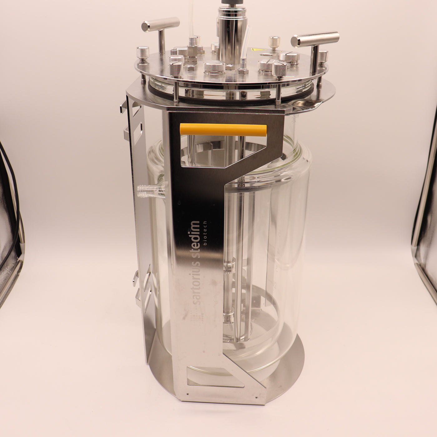 Sartorius Stedim 10L Double Wall Glass Bioreactor Fermenter Univessel-