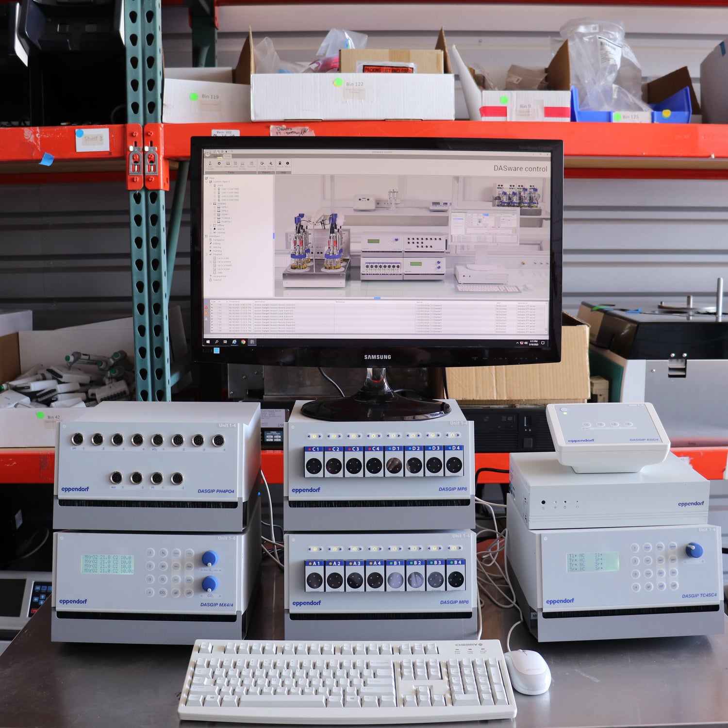 Eppendorf Dasgip Parallel Bioreactor System With Process Computer