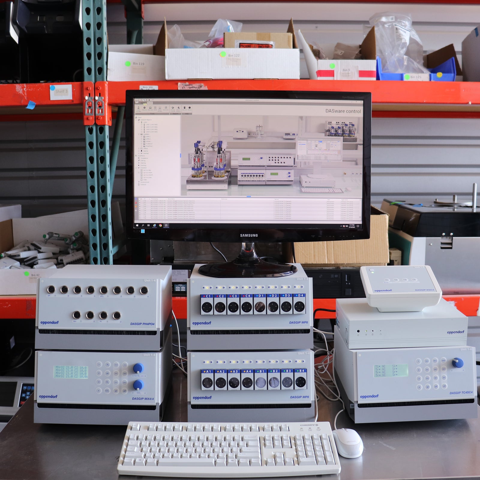 Eppendorf Dasgip Parallel Bioreactor System With Process Computer