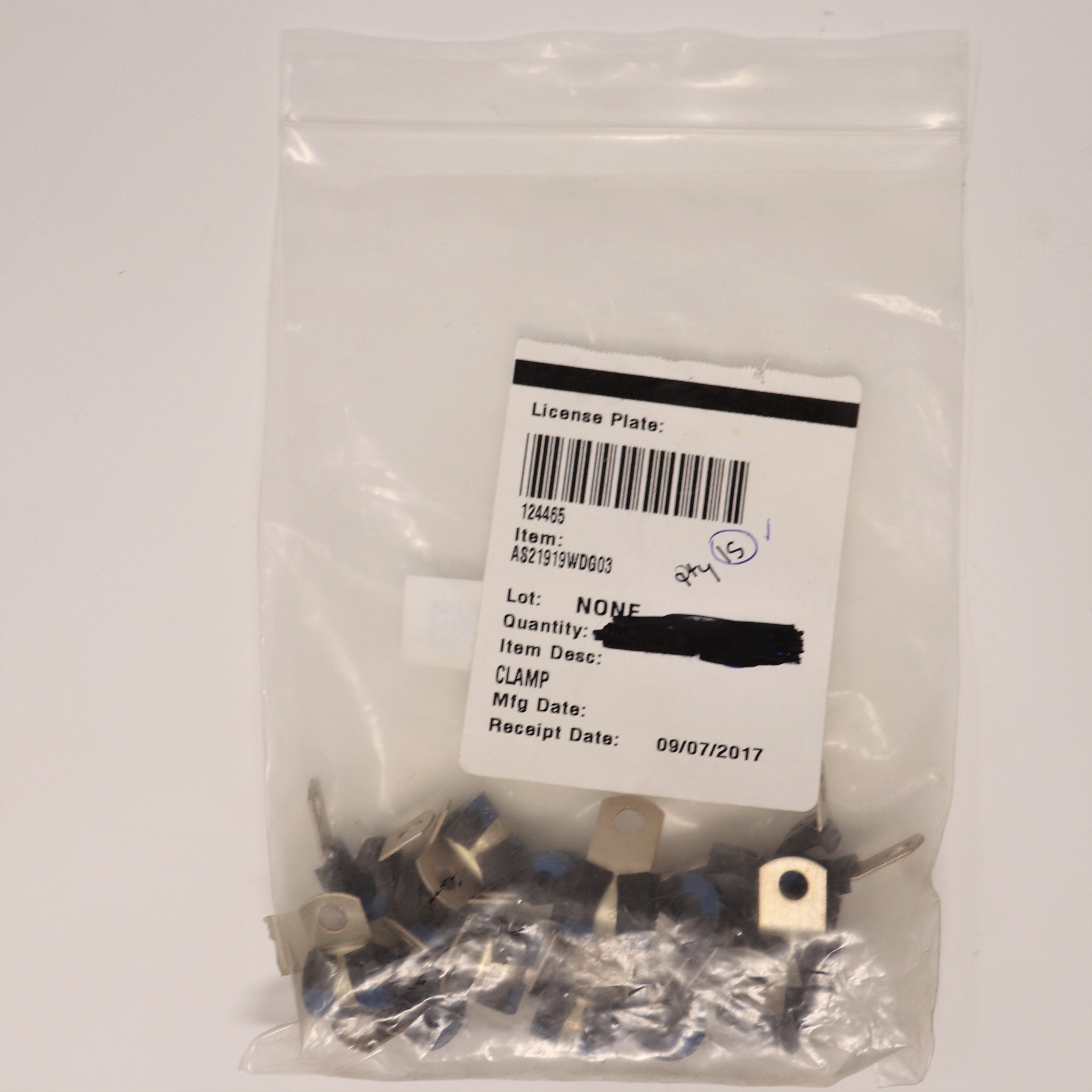 15 Pack UMPCO Clamp AS21919WDG03