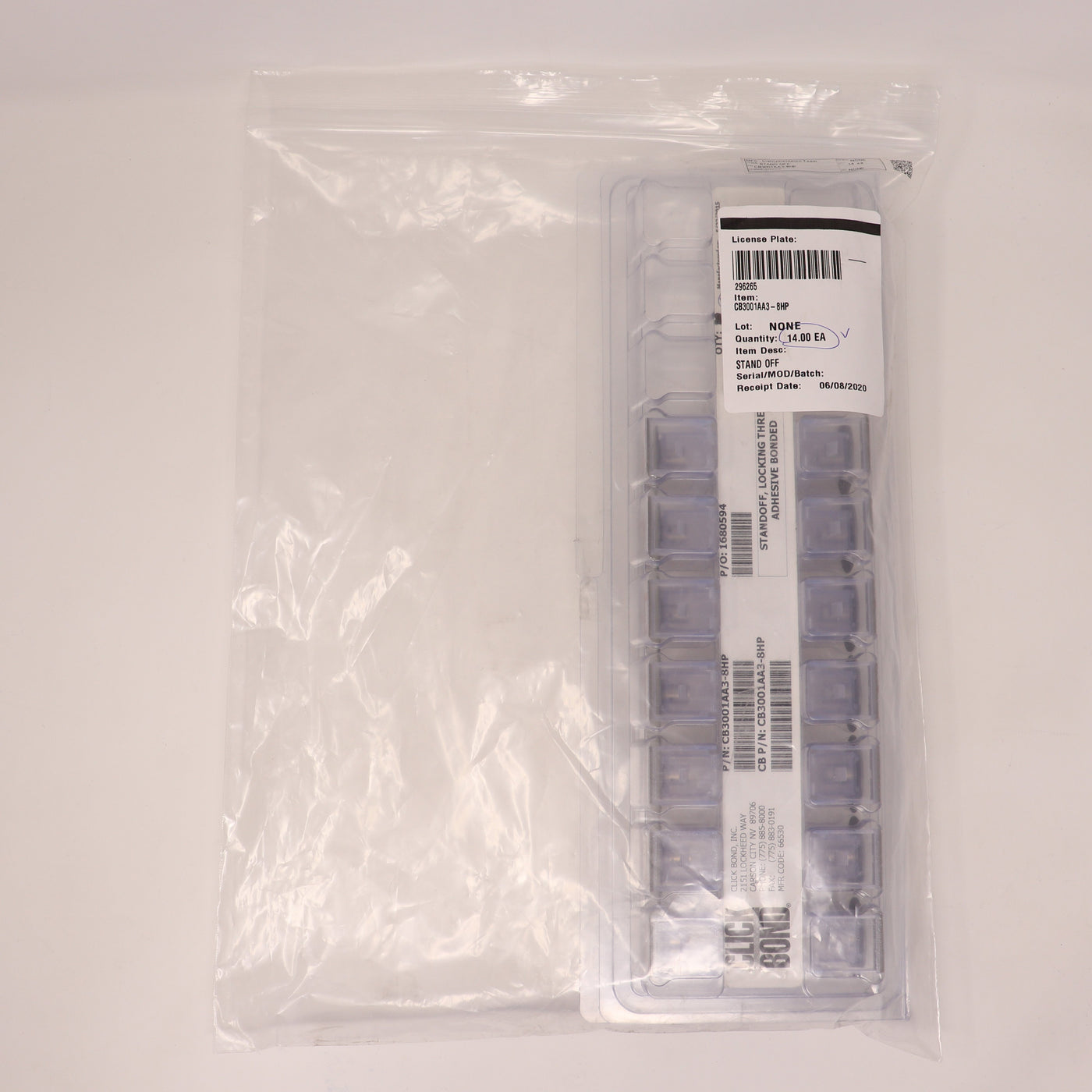 14-Pack Click Bond Standoff CB3001AA3-8HP