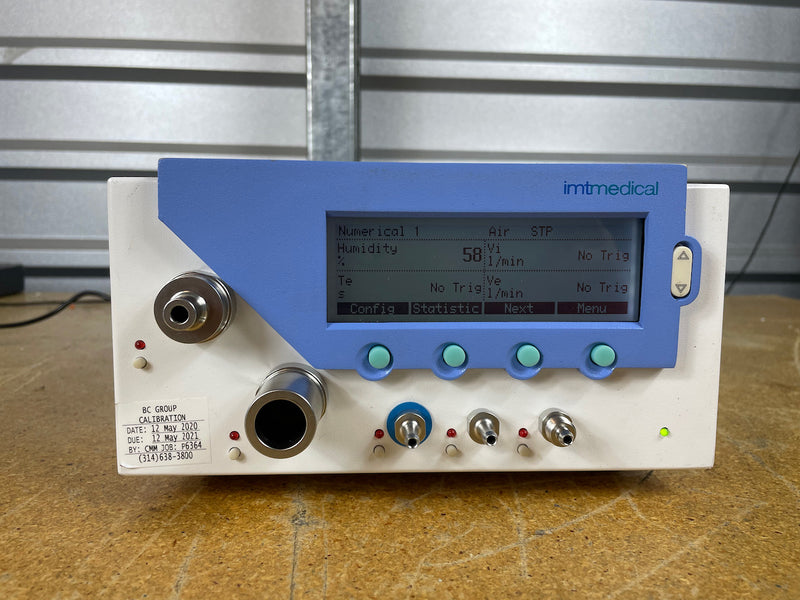 IMT Medical PF-300 Gas Flow Analyzer Ventilator Calibrator Tester
