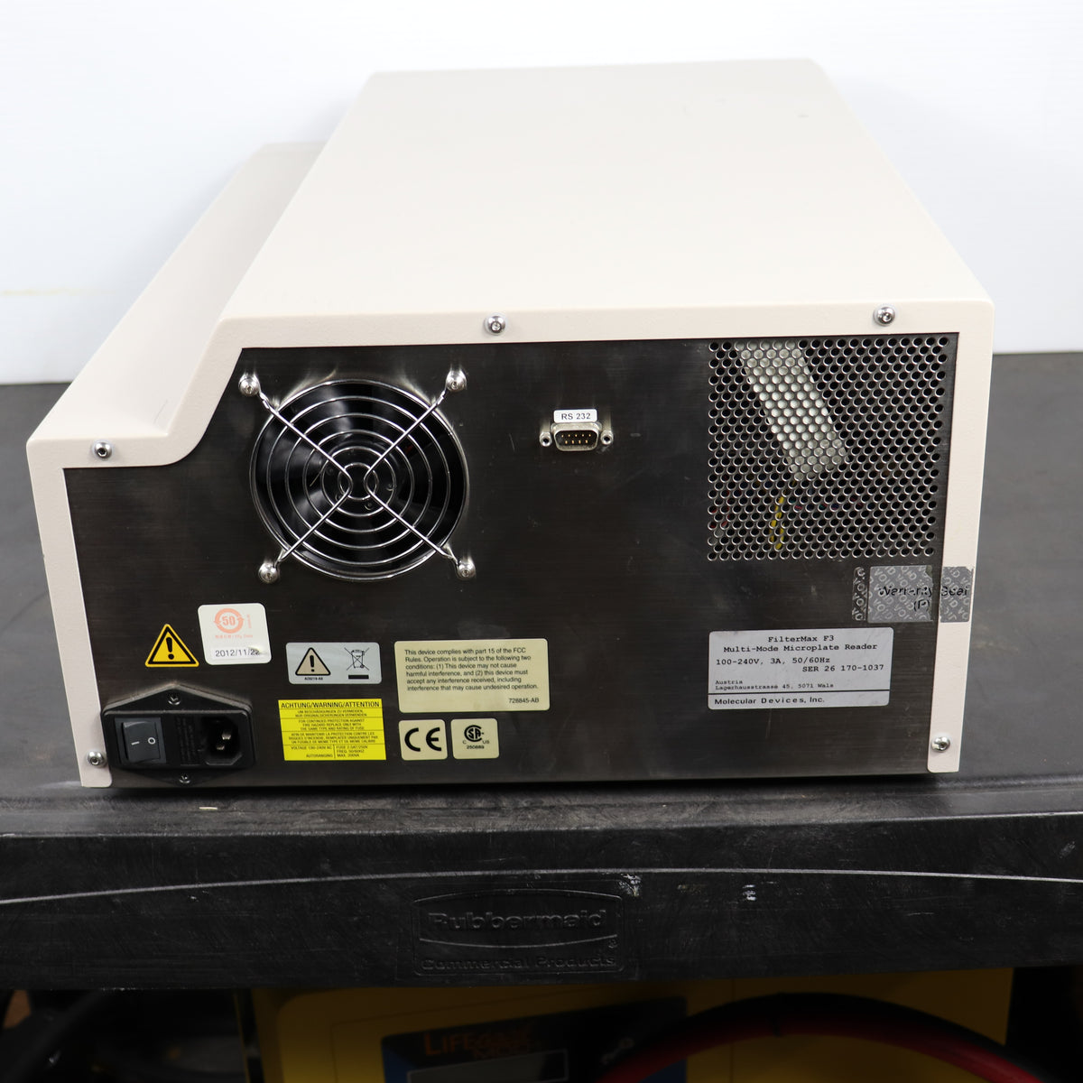 Molecular Devices Filtermax F3 Multi-Mode (FLA) Microplate Reader w/ S