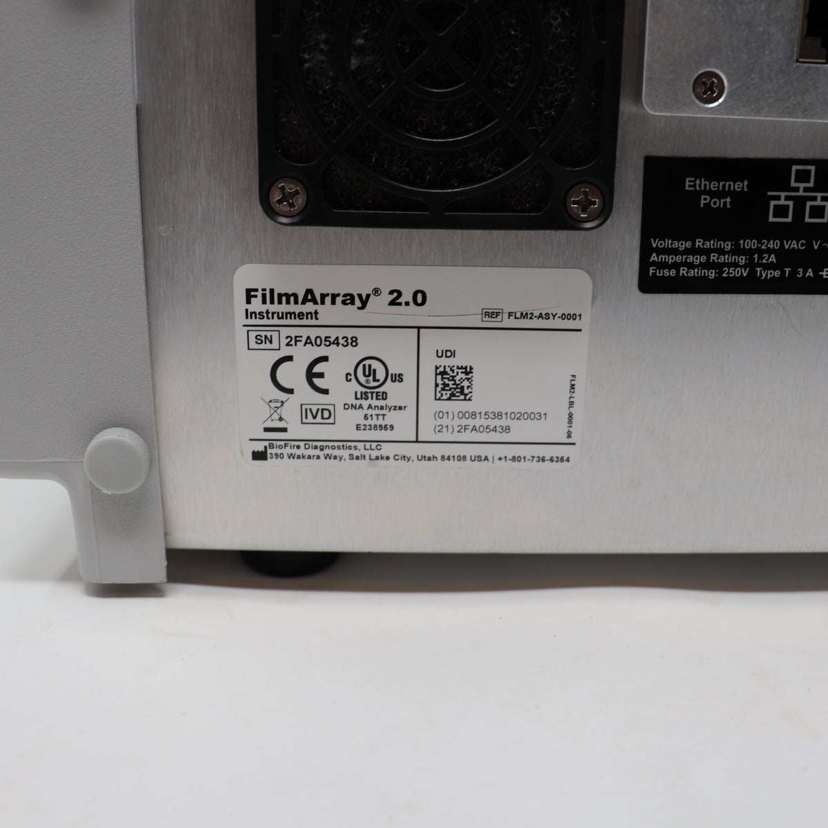 BioFire FilmArray 2.0 Multiplex PCR System