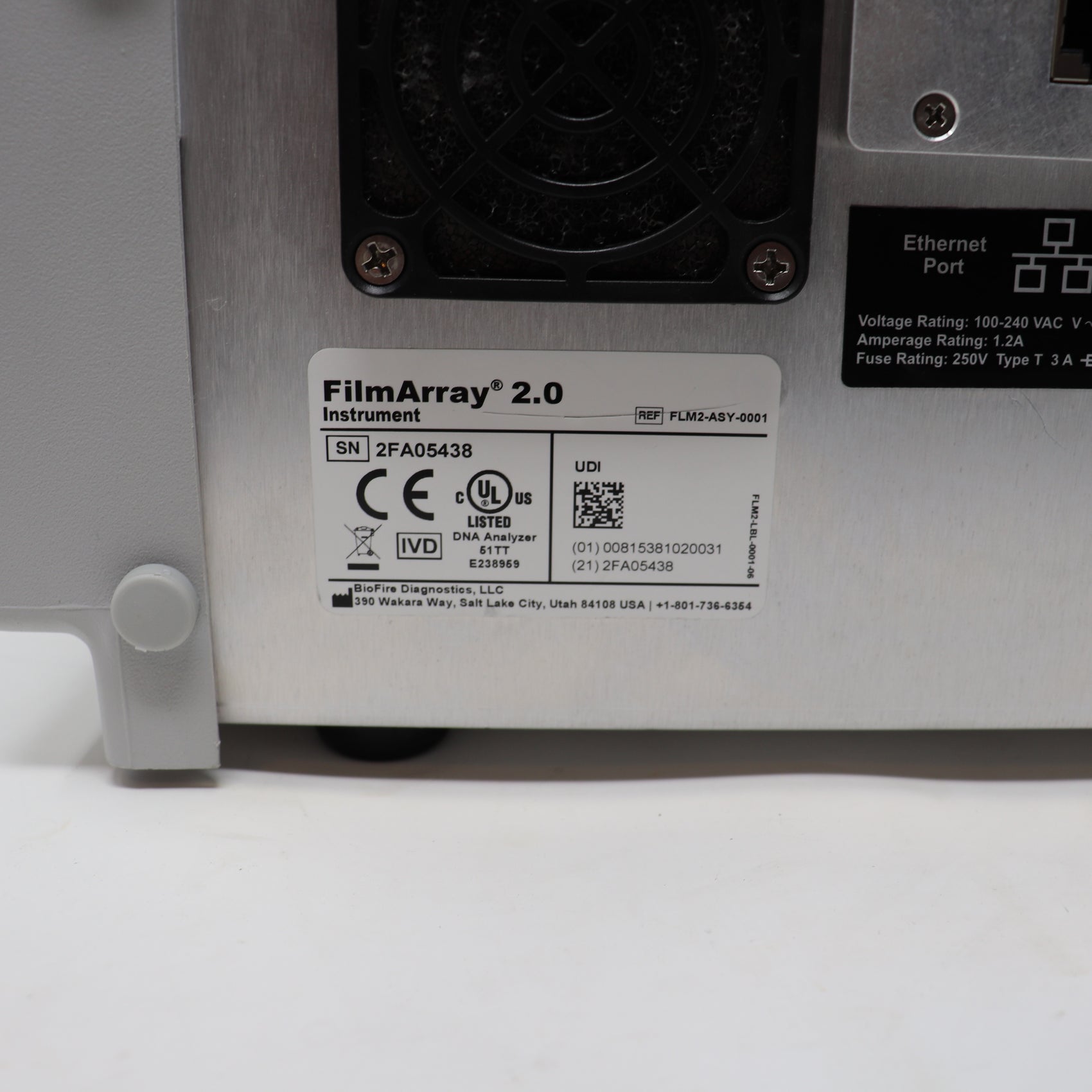 BioFire FilmArray 2.0 Multiplex PCR System