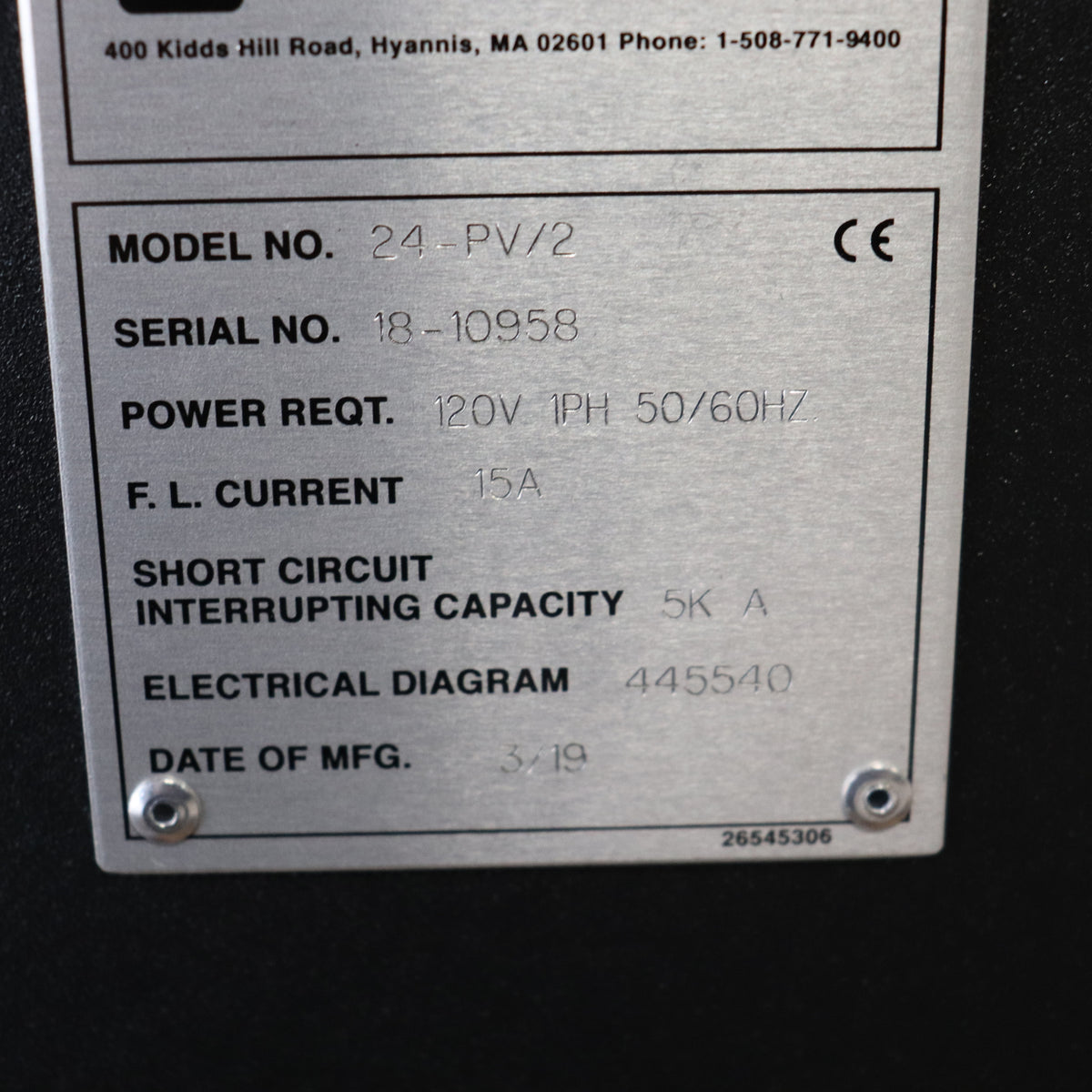 Sencorp White Ceratek 24" Variable Medical Pouch Sealer 24-PV/2