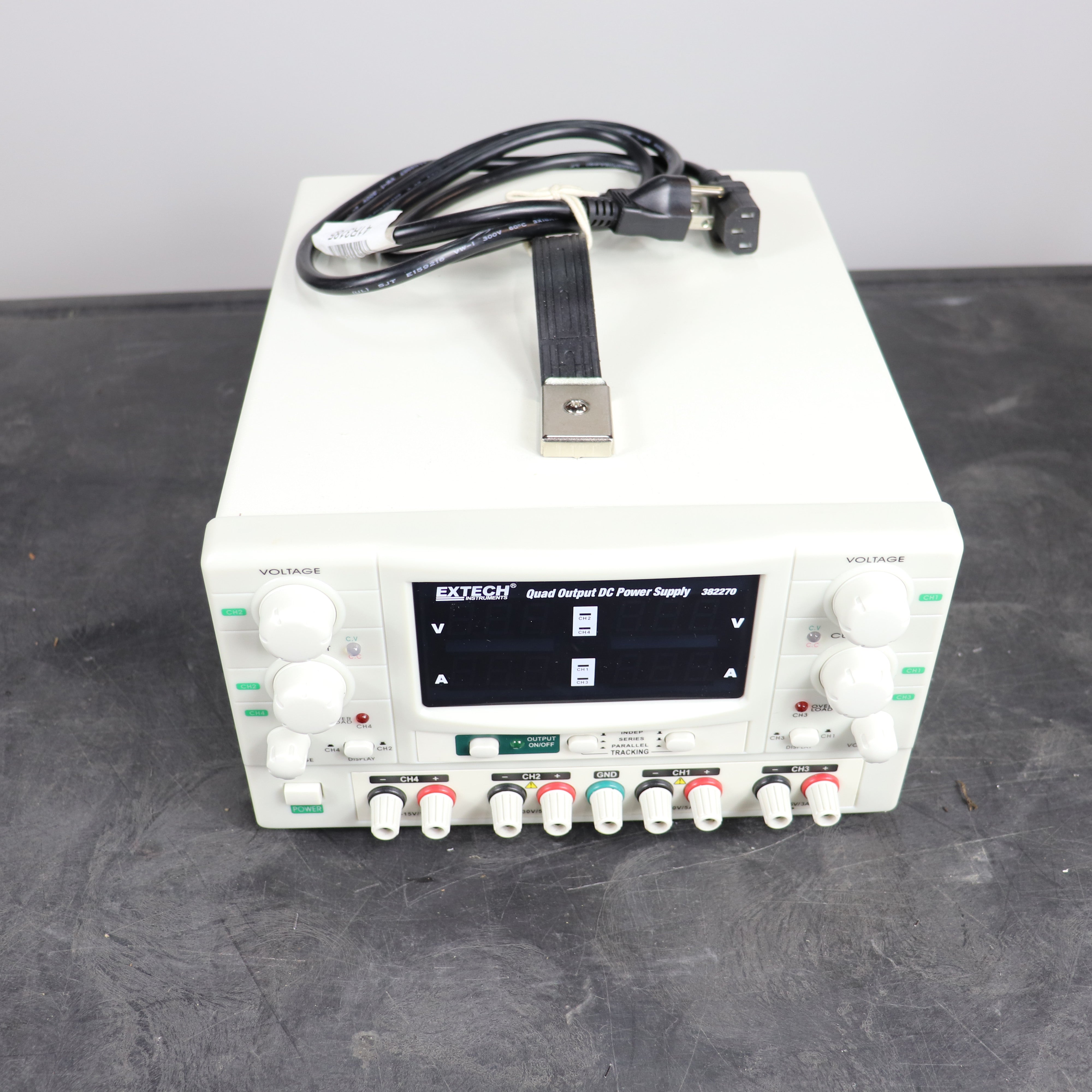 Extech Quad Output DC Power Supply 382270
