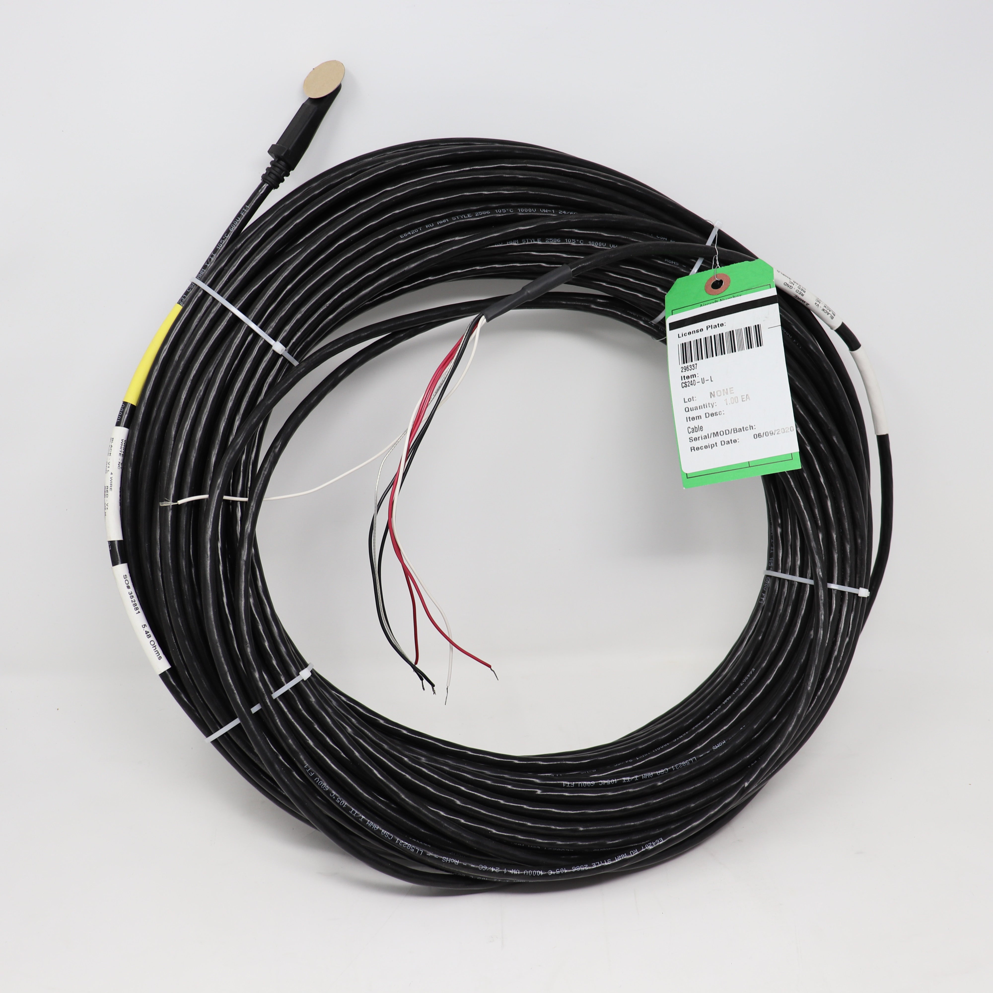 Apogee CS240-U-L Back-of-Panel Temperature Sensor 200' Cable