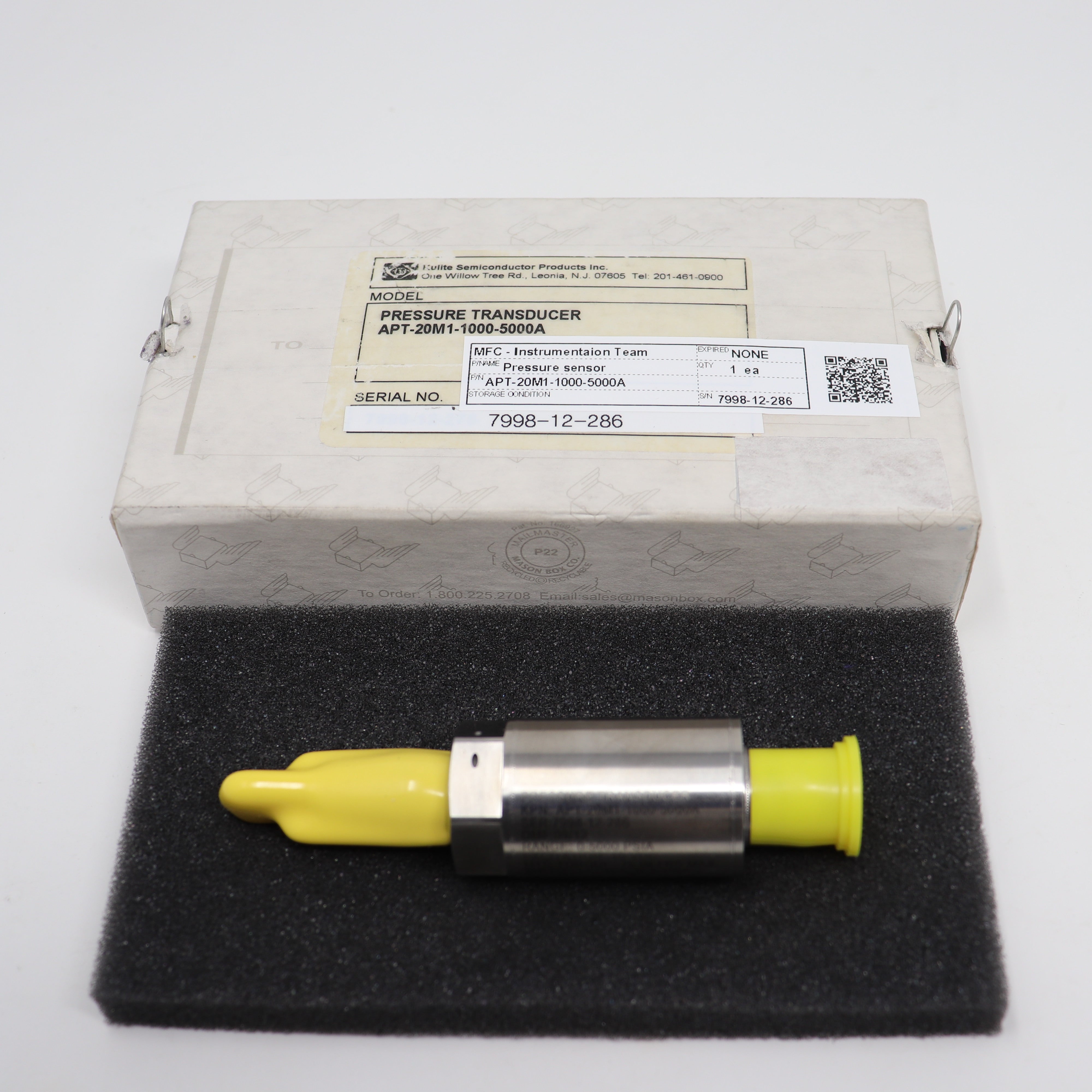 Kulite Aircraft Pressure Transducer/ Sensor APT-20M1-1000-5000A