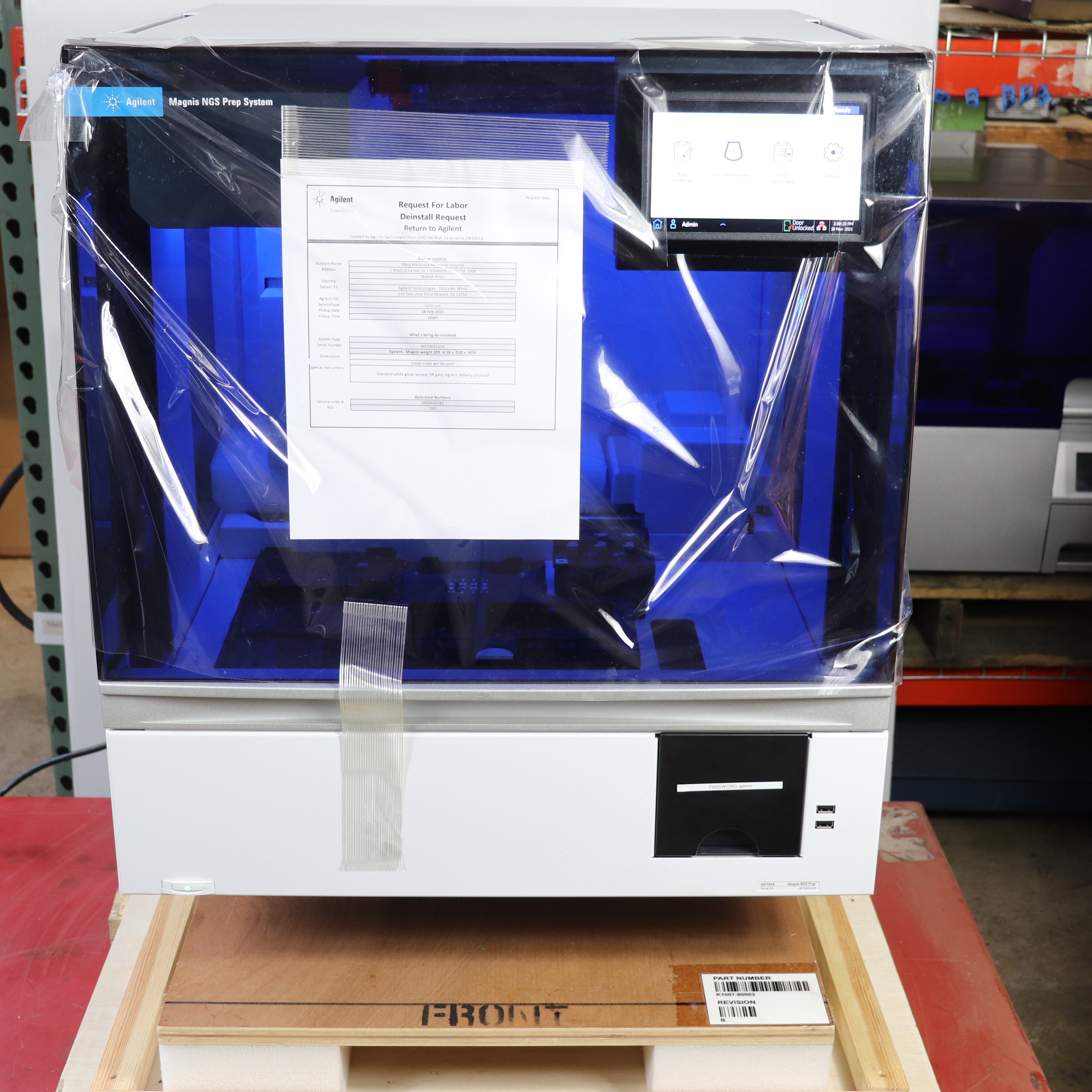 Agilent Magnis NGS Library Prep System G9710AA G9710-60000