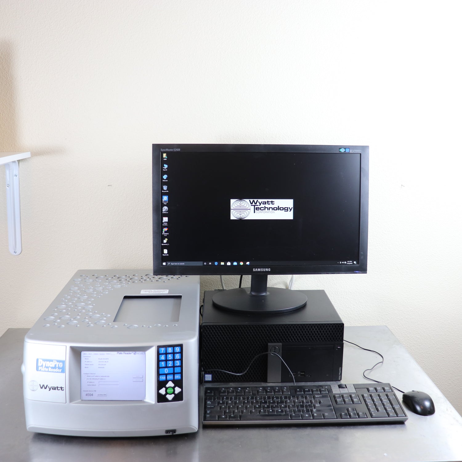 Wyatt DynaPro DLS Plate Reader WPR-11 w/ Dynamics 7.1 Software