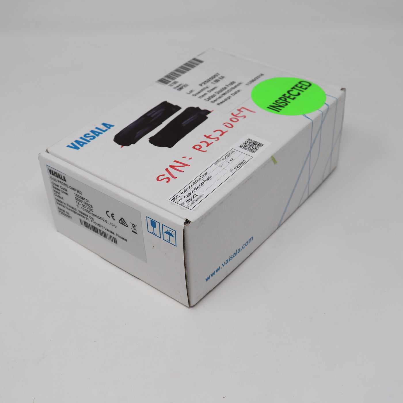 Vaisala 0-10,000ppm 0-10V CO2 Probe w/ Cable GMP252 15C0B1C1