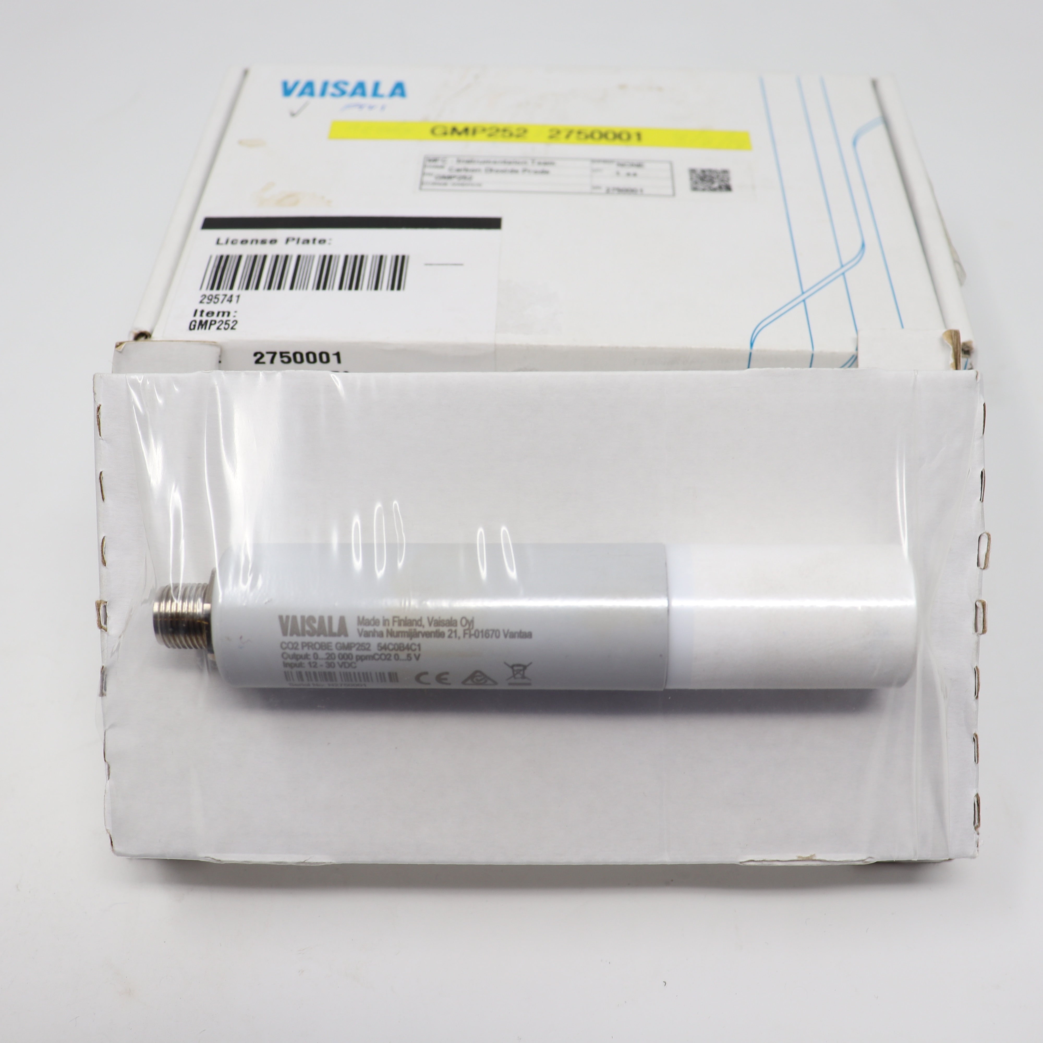 Vaisala 0-20,000ppm 0-5v CO2 Probe w/ USB Cable GMP252