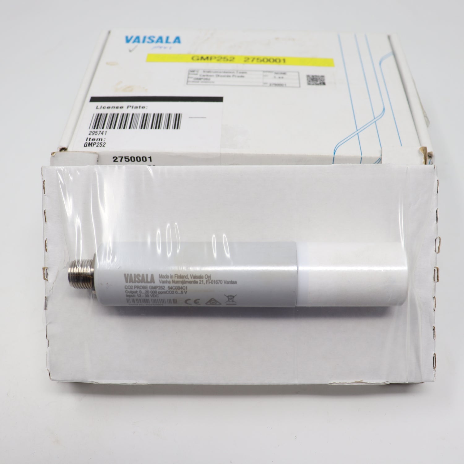 Vaisala 0-20,000ppm 0-5v CO2 Probe w/ USB Cable GMP252