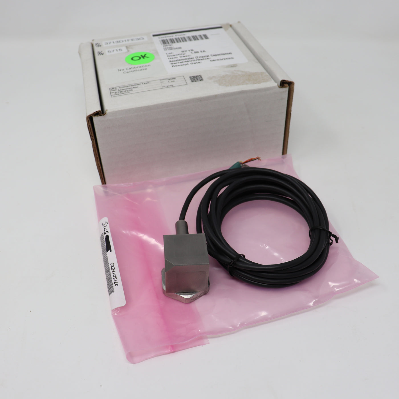 PCB Piezotronics Triaxial High Sensitivity Accelerometer 3713D1FE3G