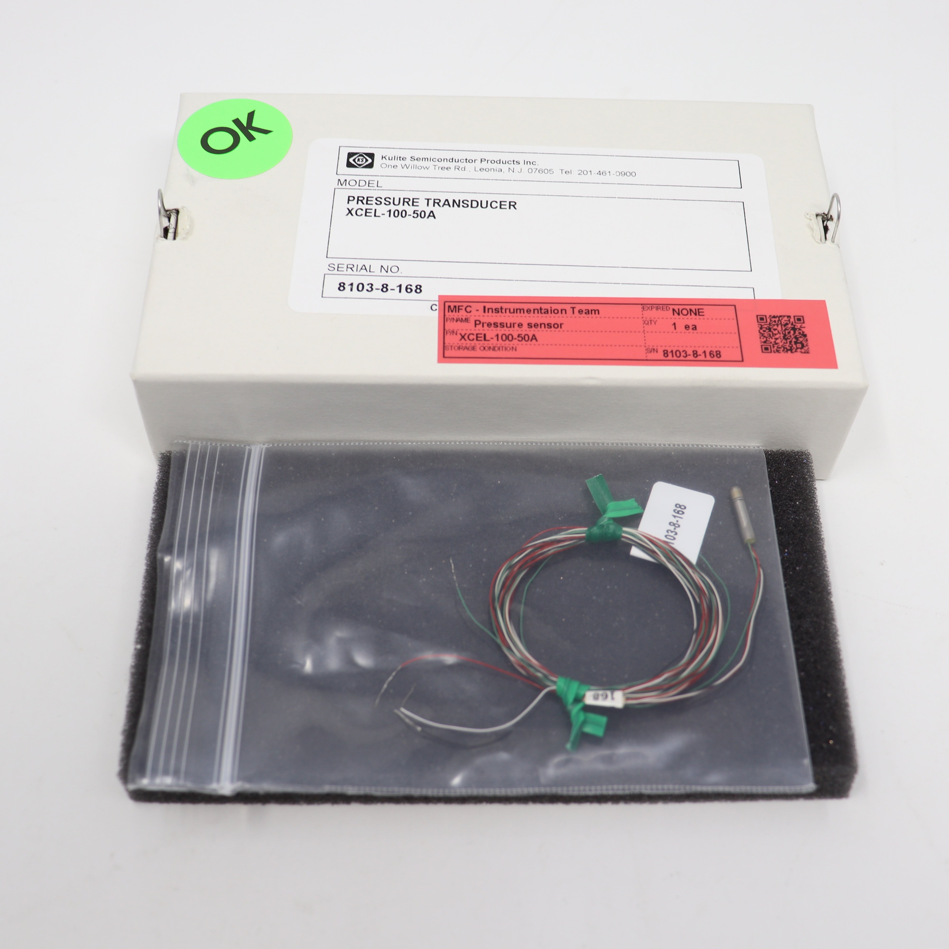 Kulite High Temperature Miniature Pressure/ Sensor Transducer XCEL-100