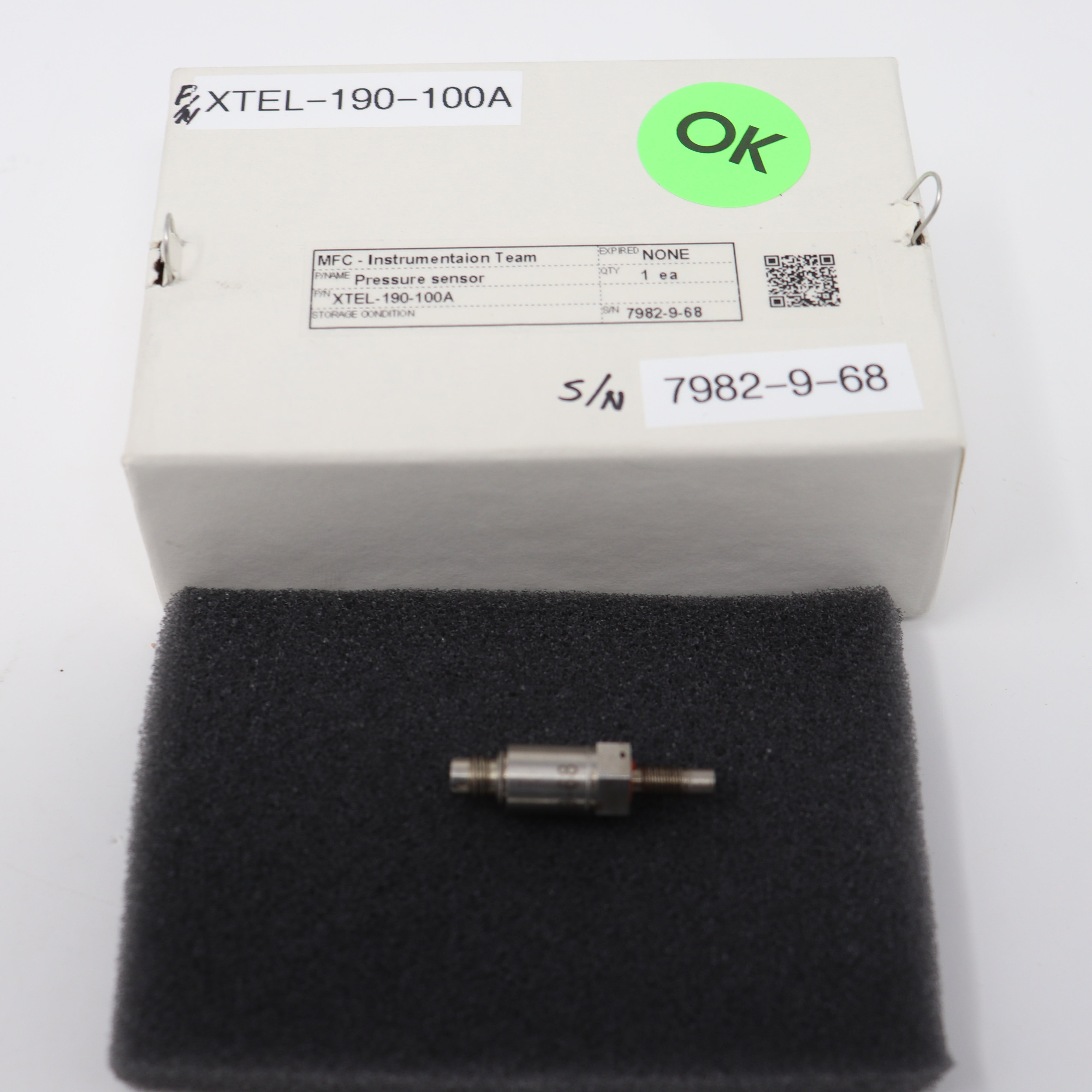 Kulite Miniature Ruggedized High Temp Pressure Transducer XTEL-190-100