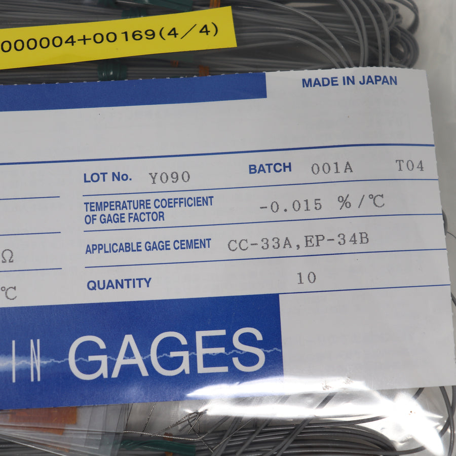 (10) Pack Kyowa Strain Gages Type SKF-28744