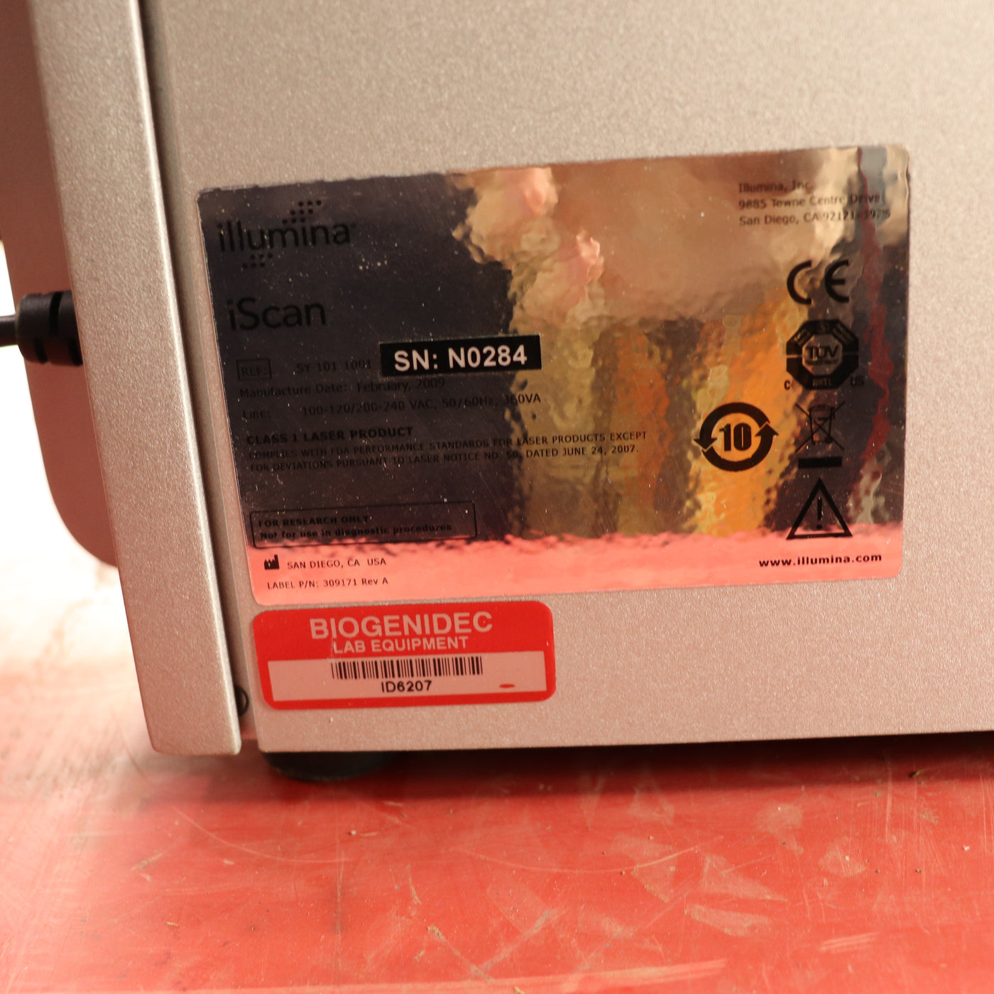 Illumina iScan Array Scanner SY-101-1001