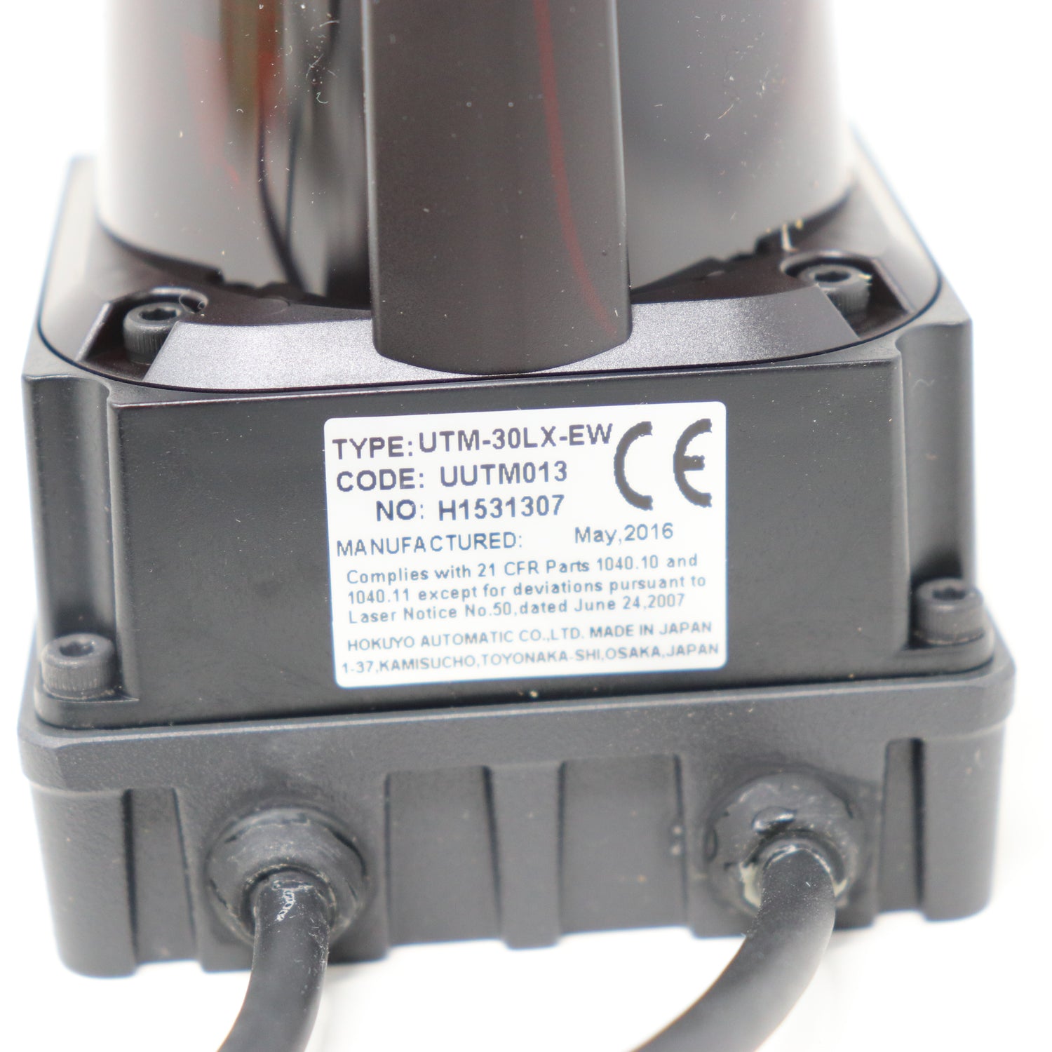 Hokuyo 2D LiDar Sensor Scanning Laser UTM-30LX-EW UUTM013