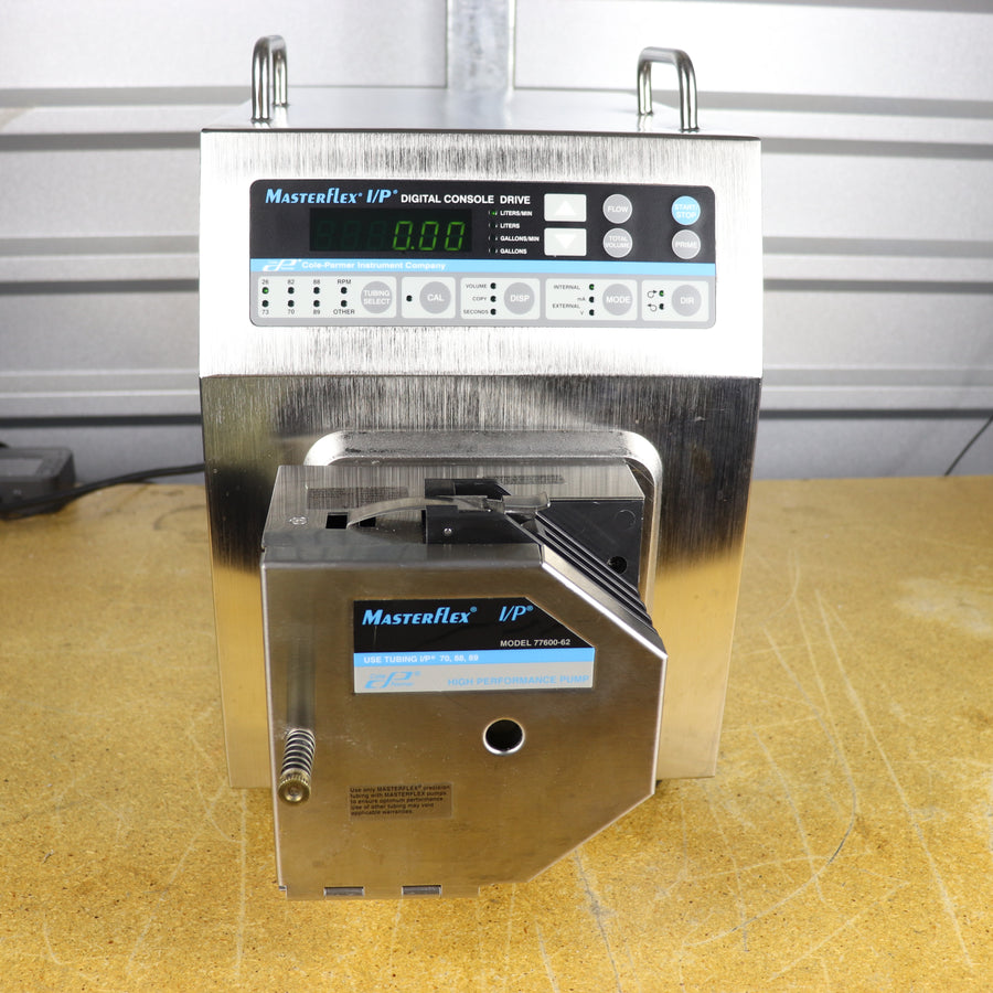 MasterFlex I/P Digital Console Drive 1-650rpm Peristaltic Pump w 77600