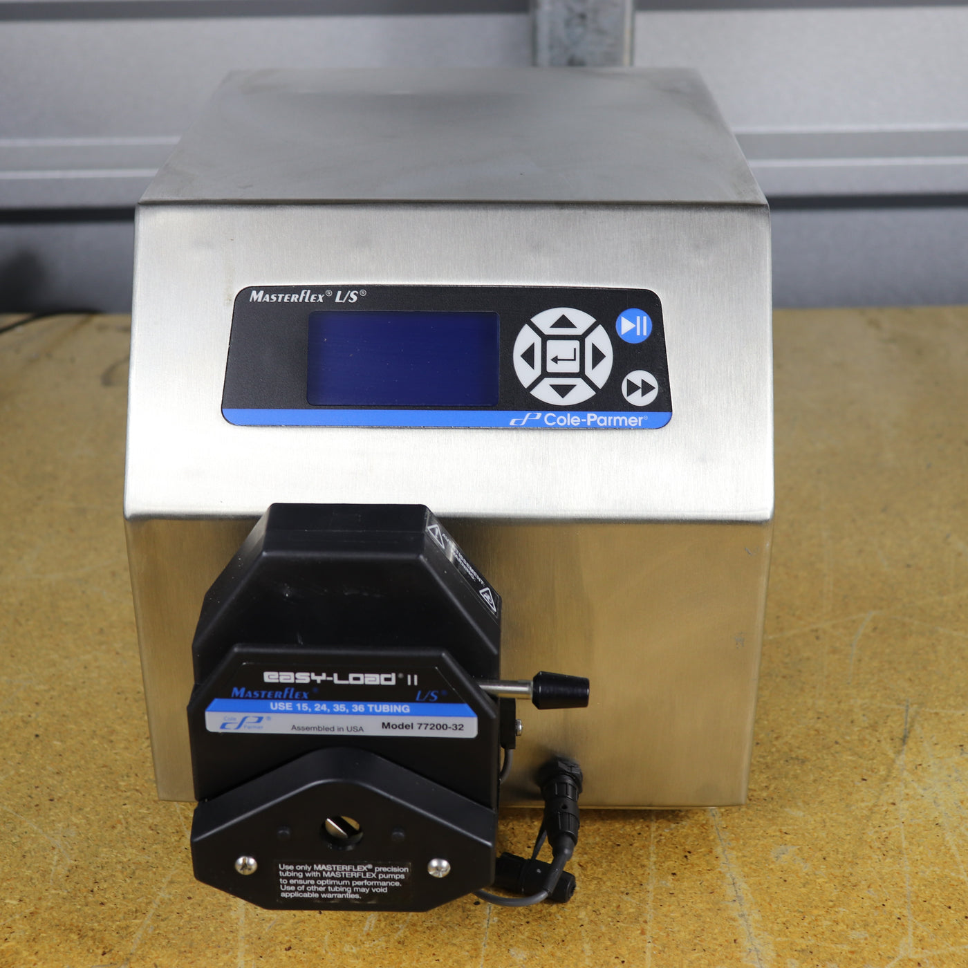 MasterFlex L/S Digital Console Drive 07575-00 w/ Easy-Load II Head 1-6