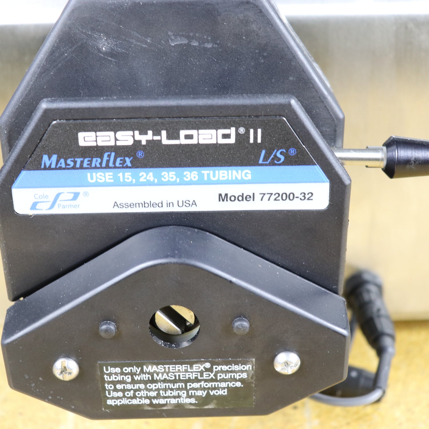MasterFlex L/S Digital Console Drive 07575-00 w/ Easy-Load II Head 1-6