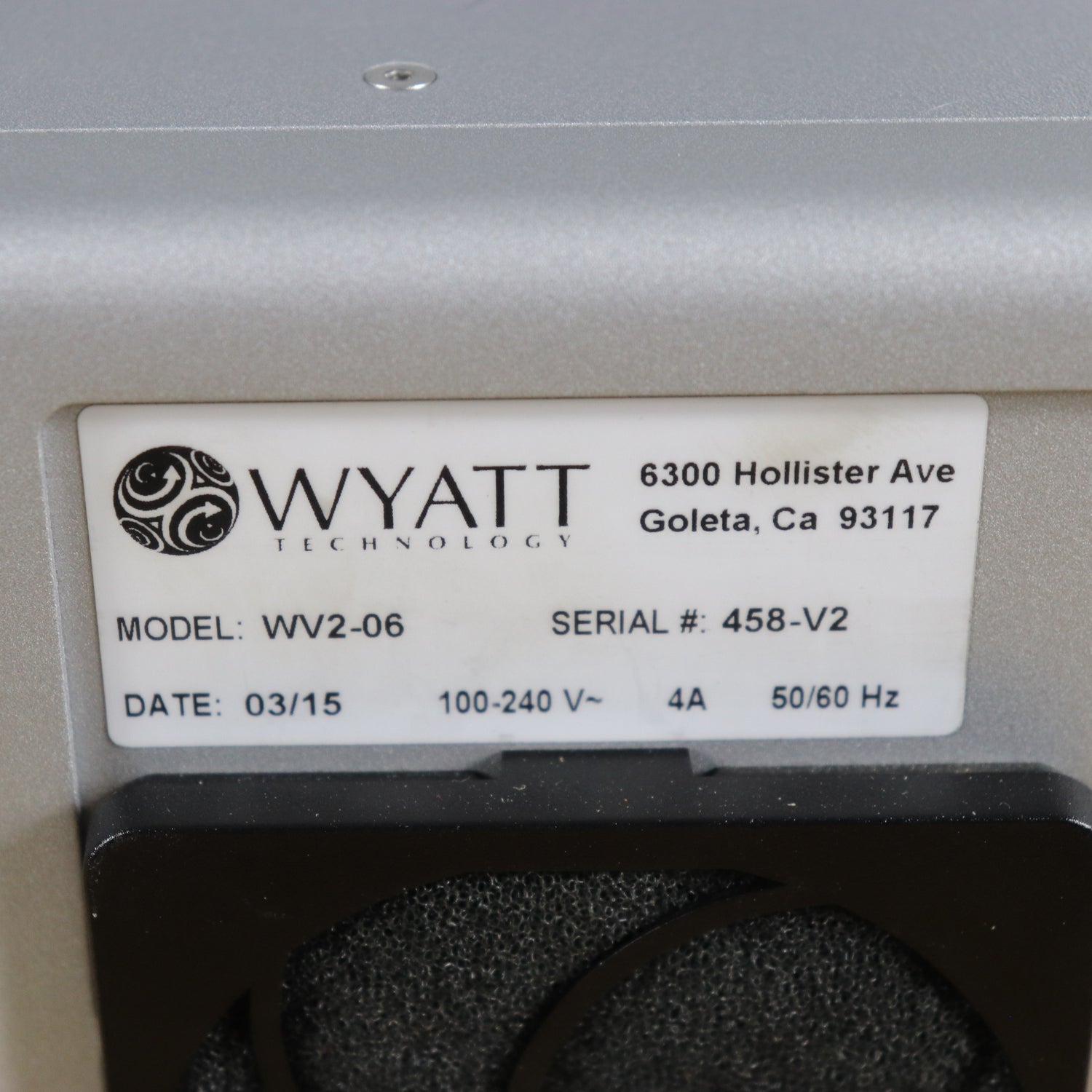 WYATT TECHNOLOGY VISCOSTAR II ONLINE DIFFERENTIAL VISCOMETER WV2-06