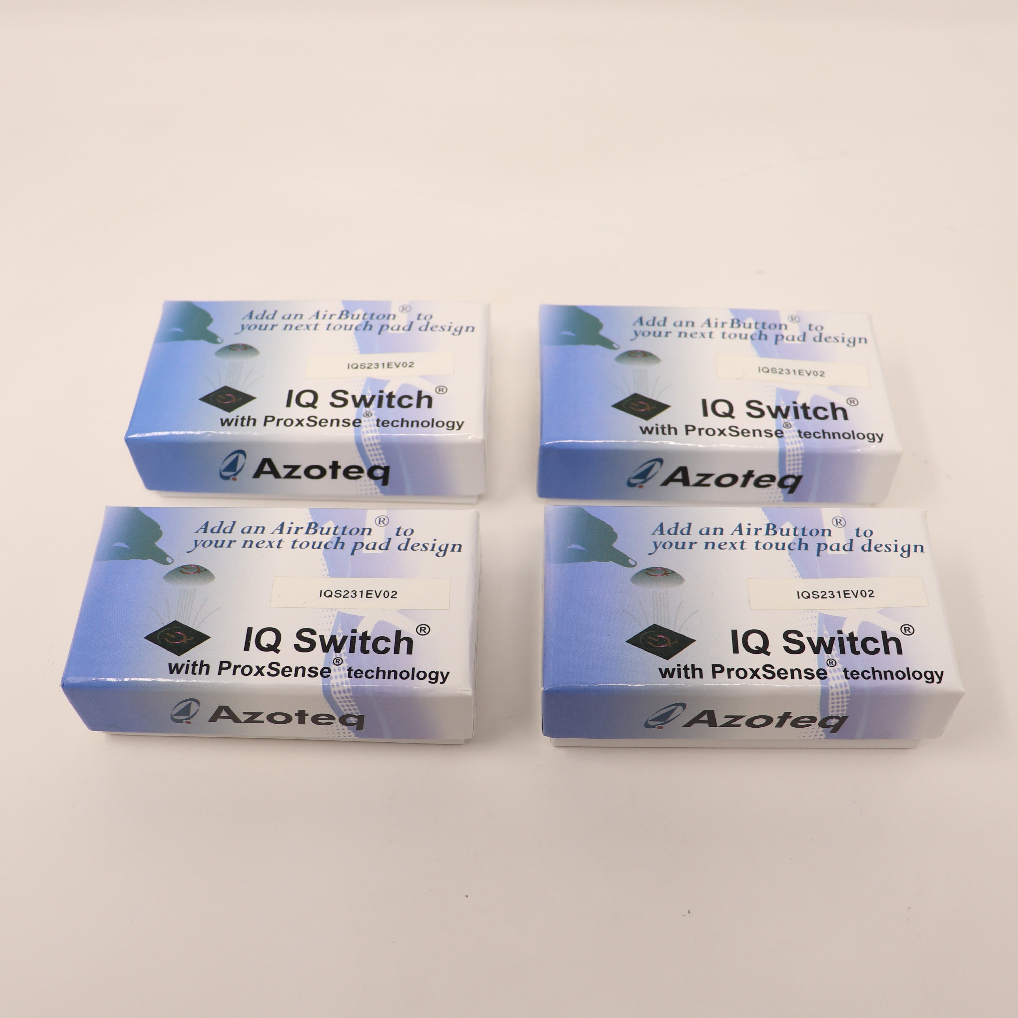 (4) Azoteq IQ Switch ProxSense IQS231EV02 Single Channel Capacitive Pr