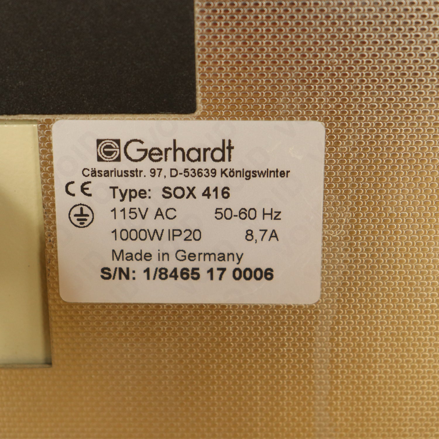 Gerhardt Soxtherm SOX 416 6-Place Macro Extraction System