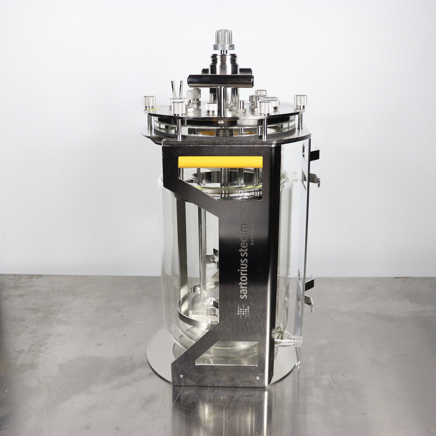 Sartorius Stedim 5L Double Wall Glass Bioreactor Fermenter Univessel-0