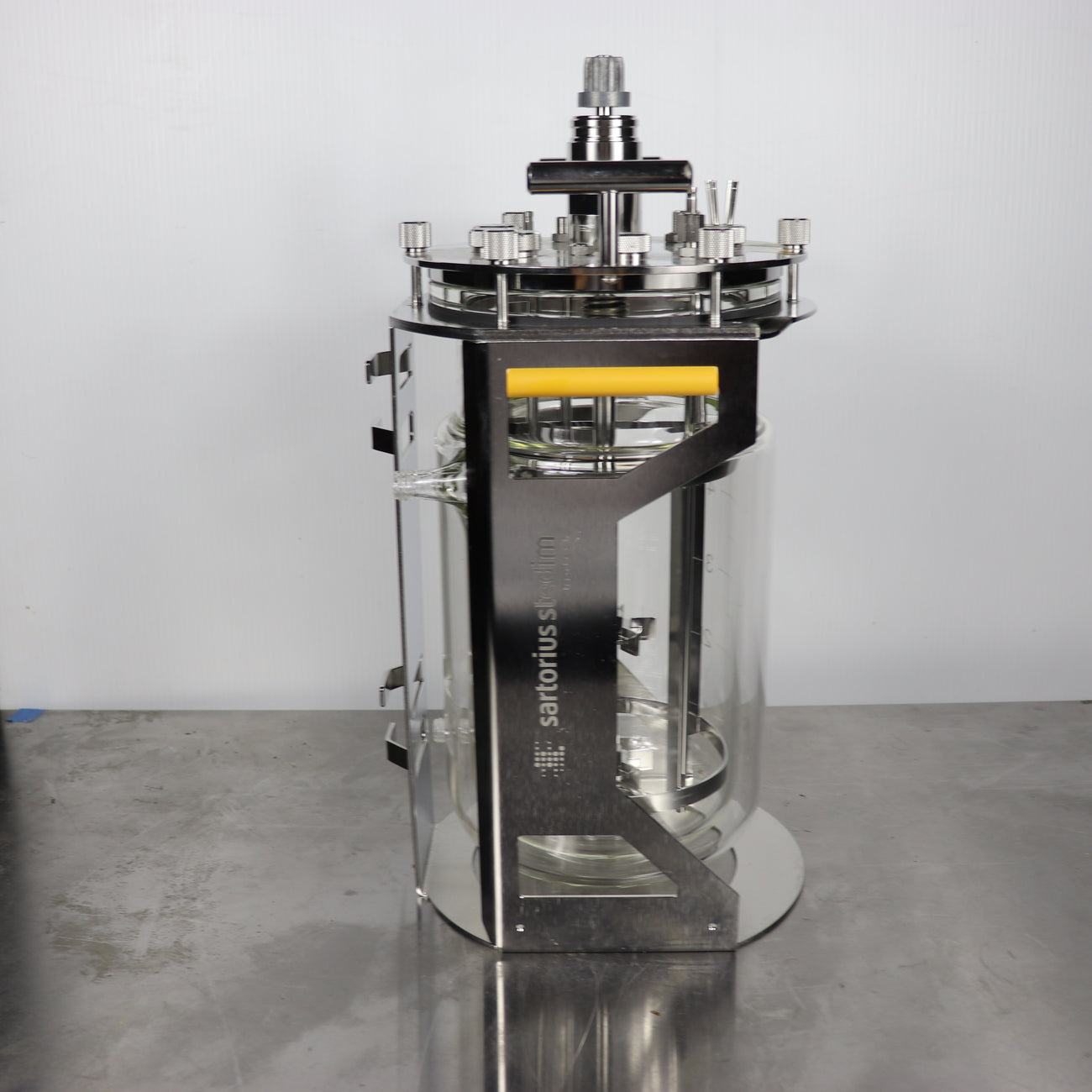Sartorius Stedim 5L Double Wall Glass Bioreactor Fermenter Univessel-0